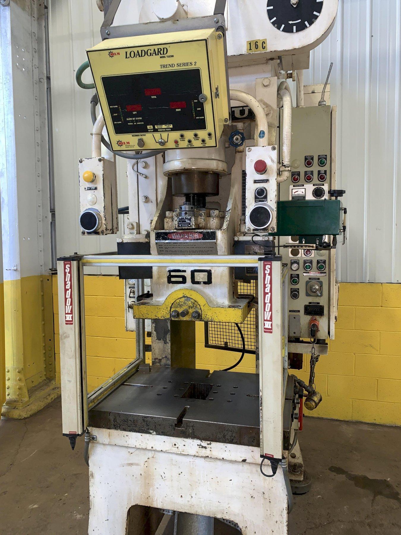 60 TON KOMATSU #OBS-60 OBI PRESS: STOCK #13044