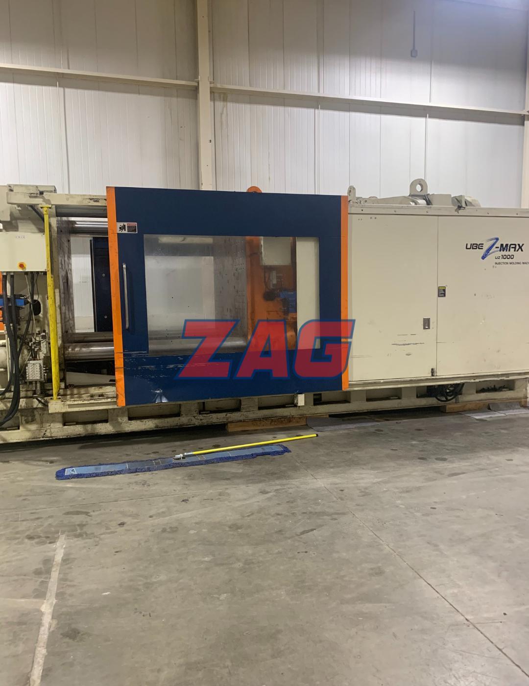 UBE UZ1000 - Injection Molding Machines, Hydraulic | Machine Hub