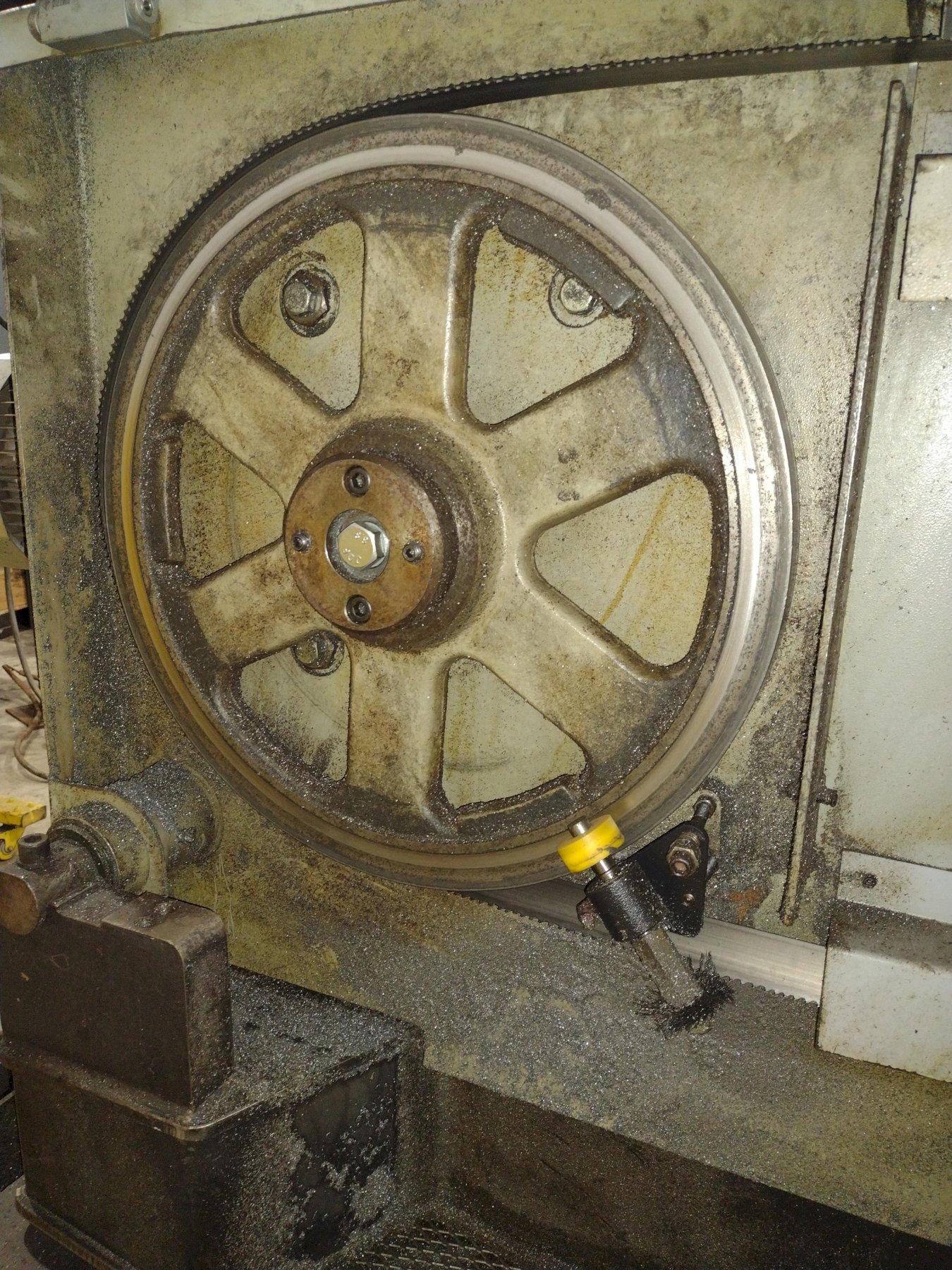 2002 HYD-MECH MODEL #M-20A HORIZONTAL BANDSAW: STOCK #22365