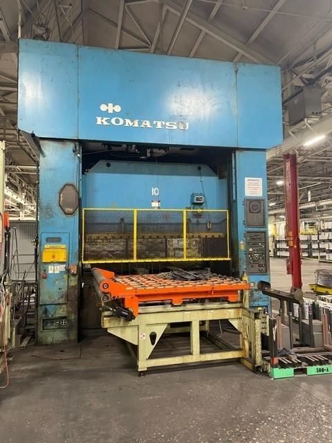 Straight Side Presses – Under 800 Ton | Toledo Press