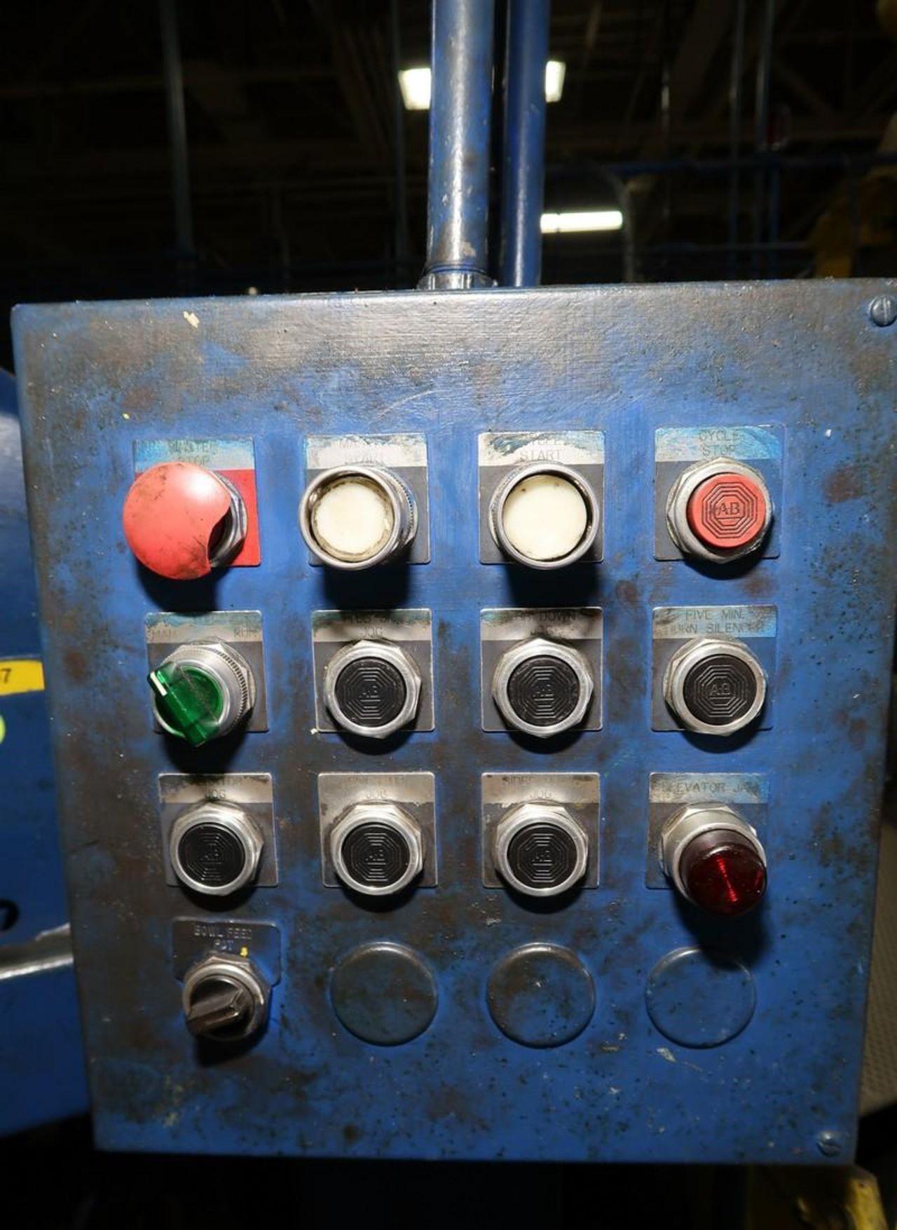 STEEL BIN HYDRAULIC TIPPING STAND & SHAKER SEPERATOR TABLE CONVEYOR ...