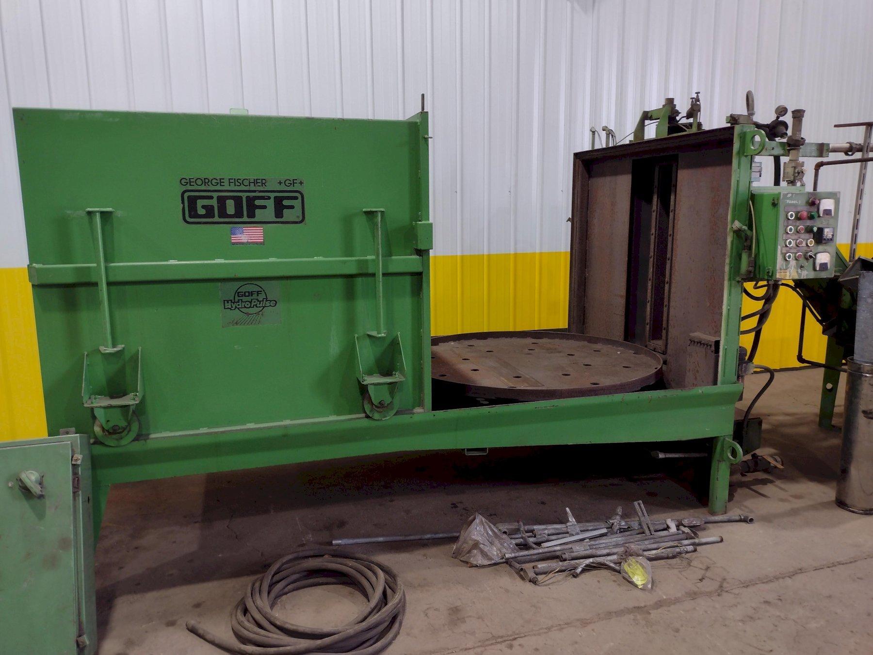 60″ GOFF MODEL #HYDROPULSE-HP60 AUTOMATIC WATER BLAST DEGREASER & PARTS ...