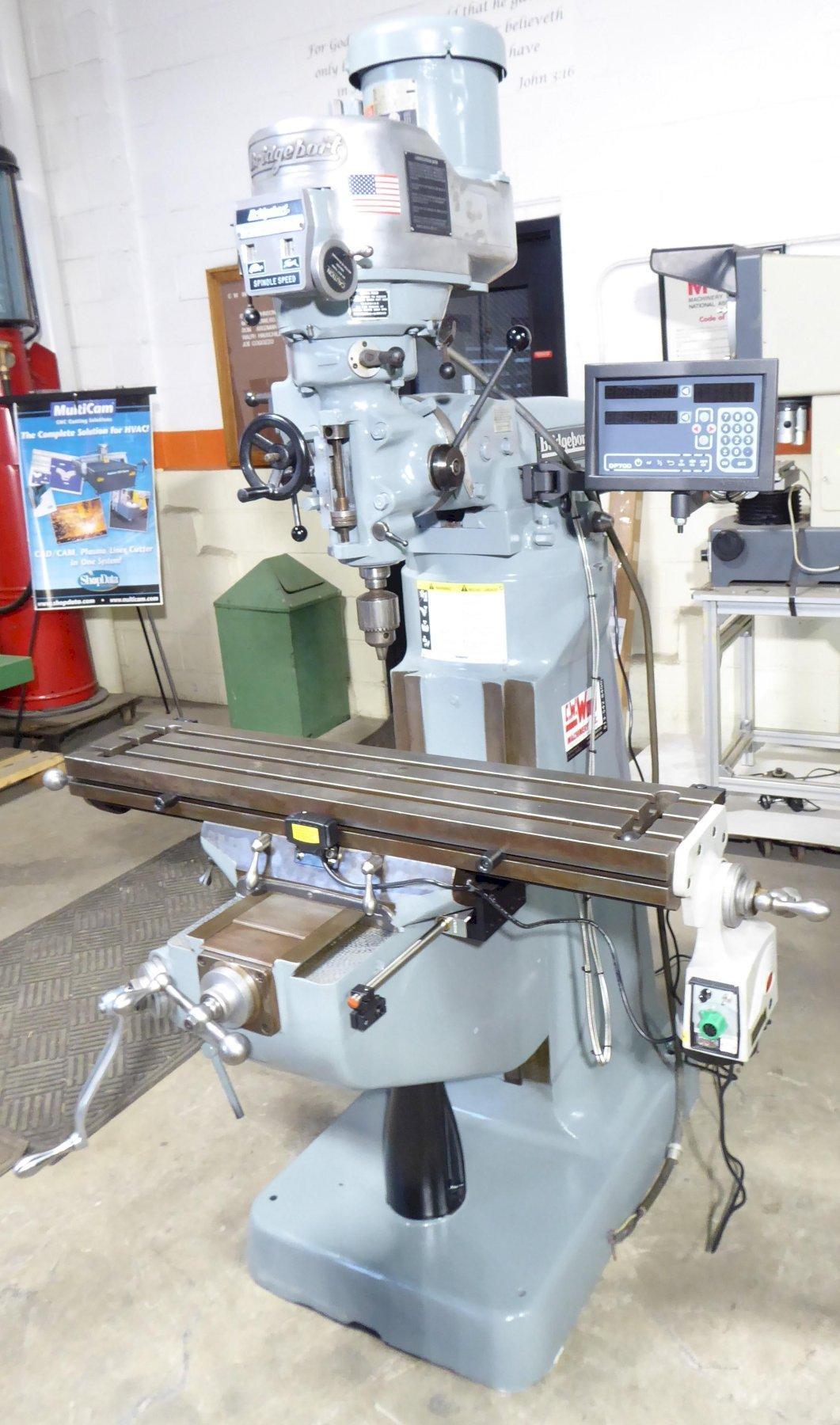 BRIDGEPORT J-Head - Millers, Vertical | Machine Hub