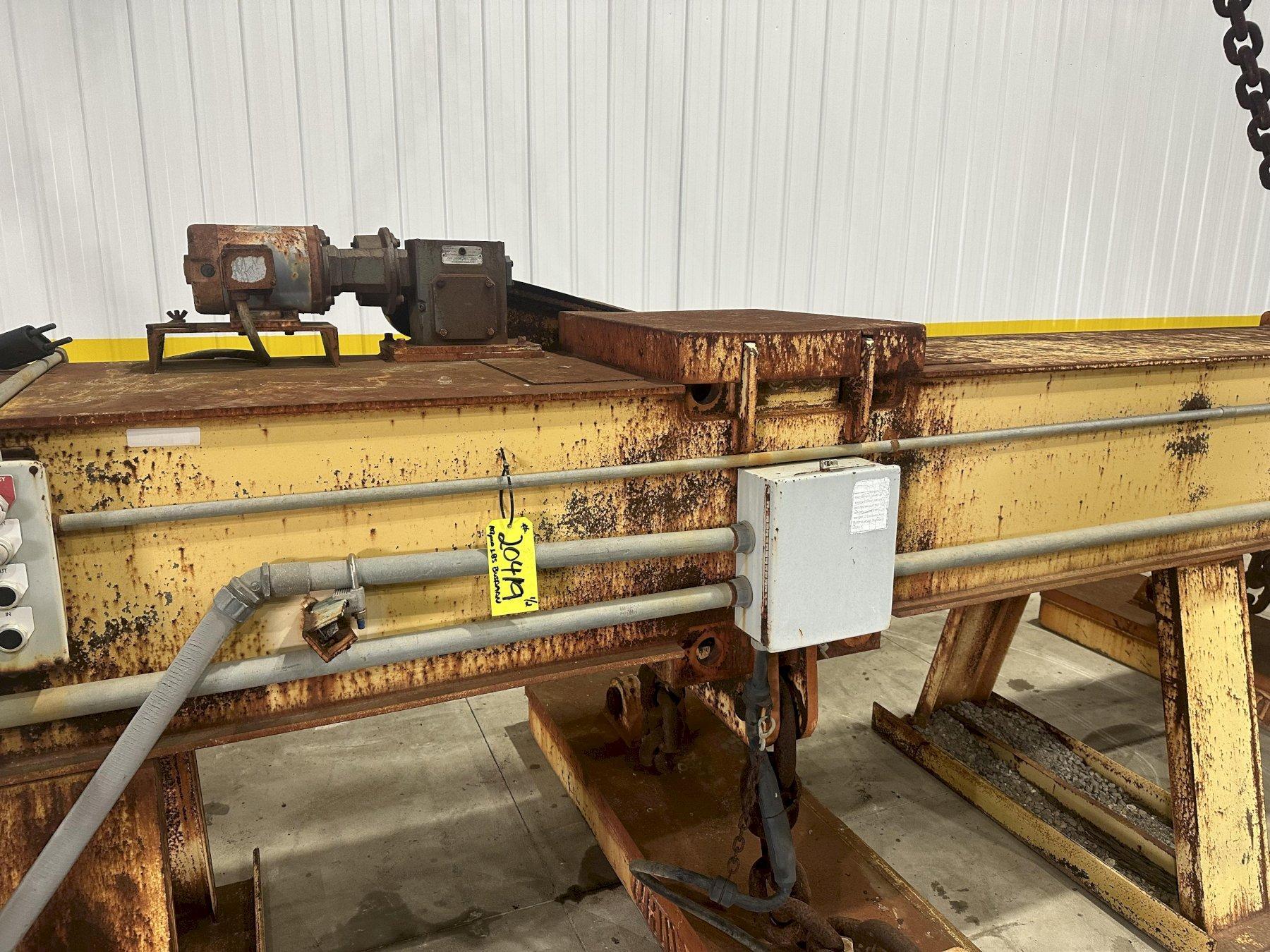 107,500 LBS (53 TON) BUSHMAN MODEL #MT420 MAGNETIC SHEET LIFTING BEAM ...