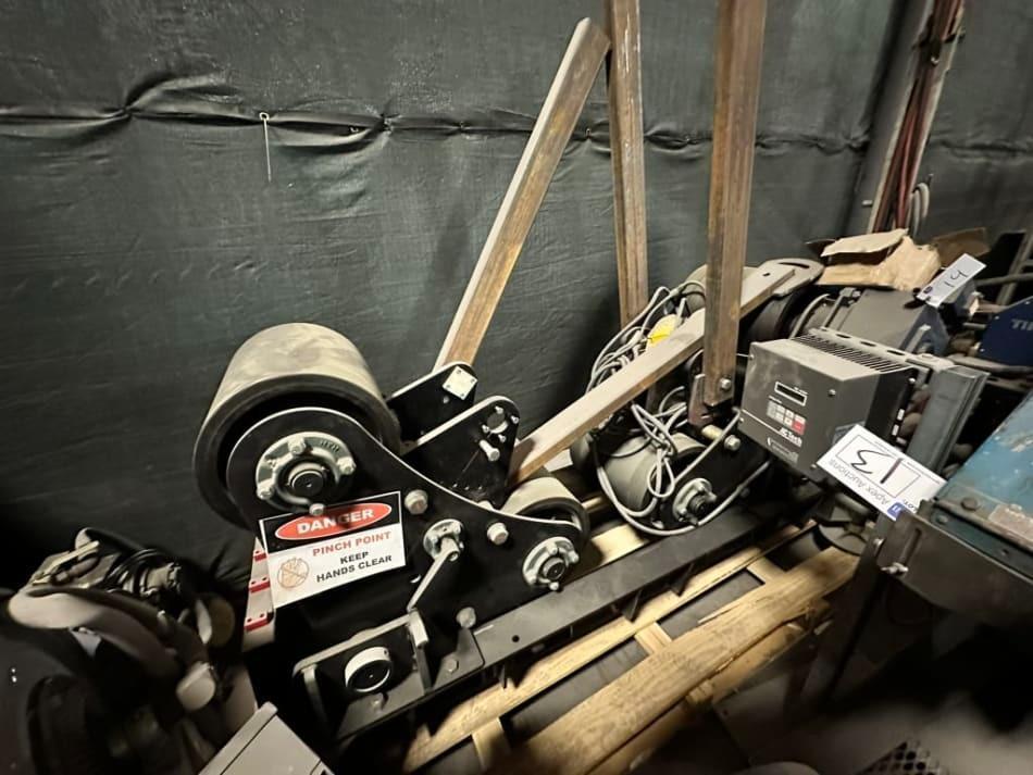 VARIABLE SPEED POWERED TANK TURNING ROLL: STOCK #22808