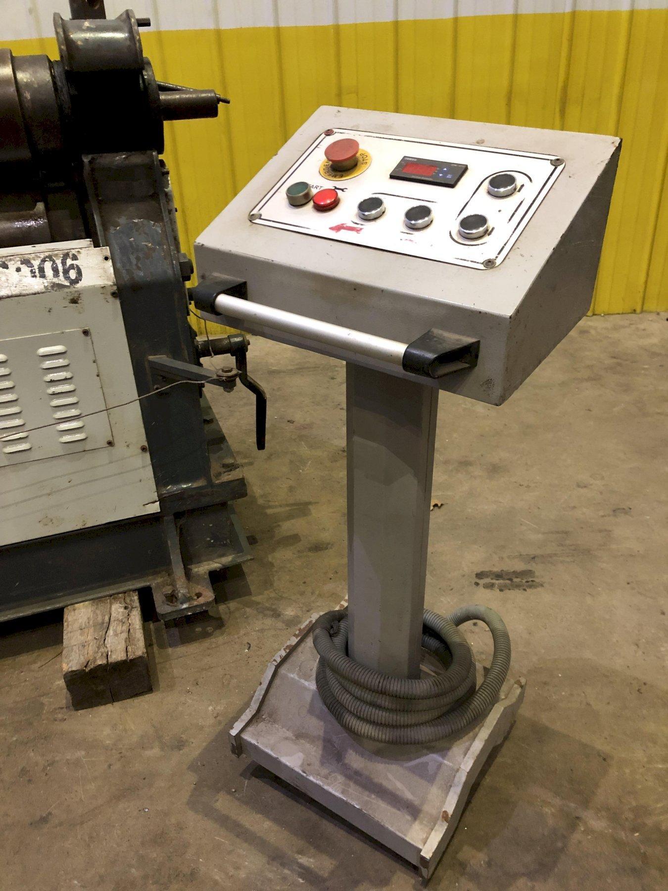 10′ X 1/4″ DURMA MODEL #MRB-S-3006 HYDRAULIC PLATE BENDING ROLL, NEW ...