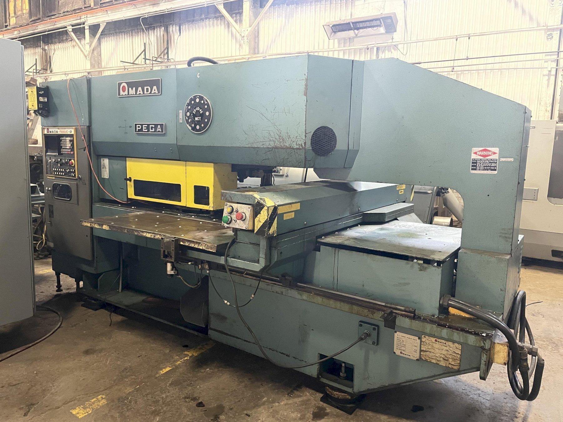 20 TON AMADA PEGA-204040 CNC TURRET PUNCH | Deer Creek Machinery