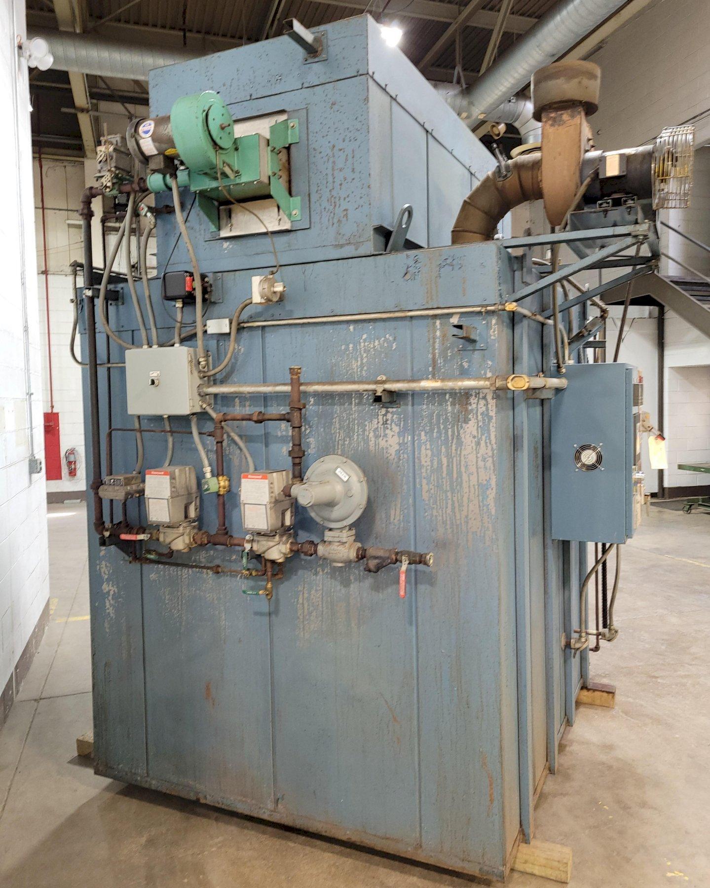 700°F Wisconsin Oven Model SWT-4066-G7 Gas Fired Batch Type Oven ...