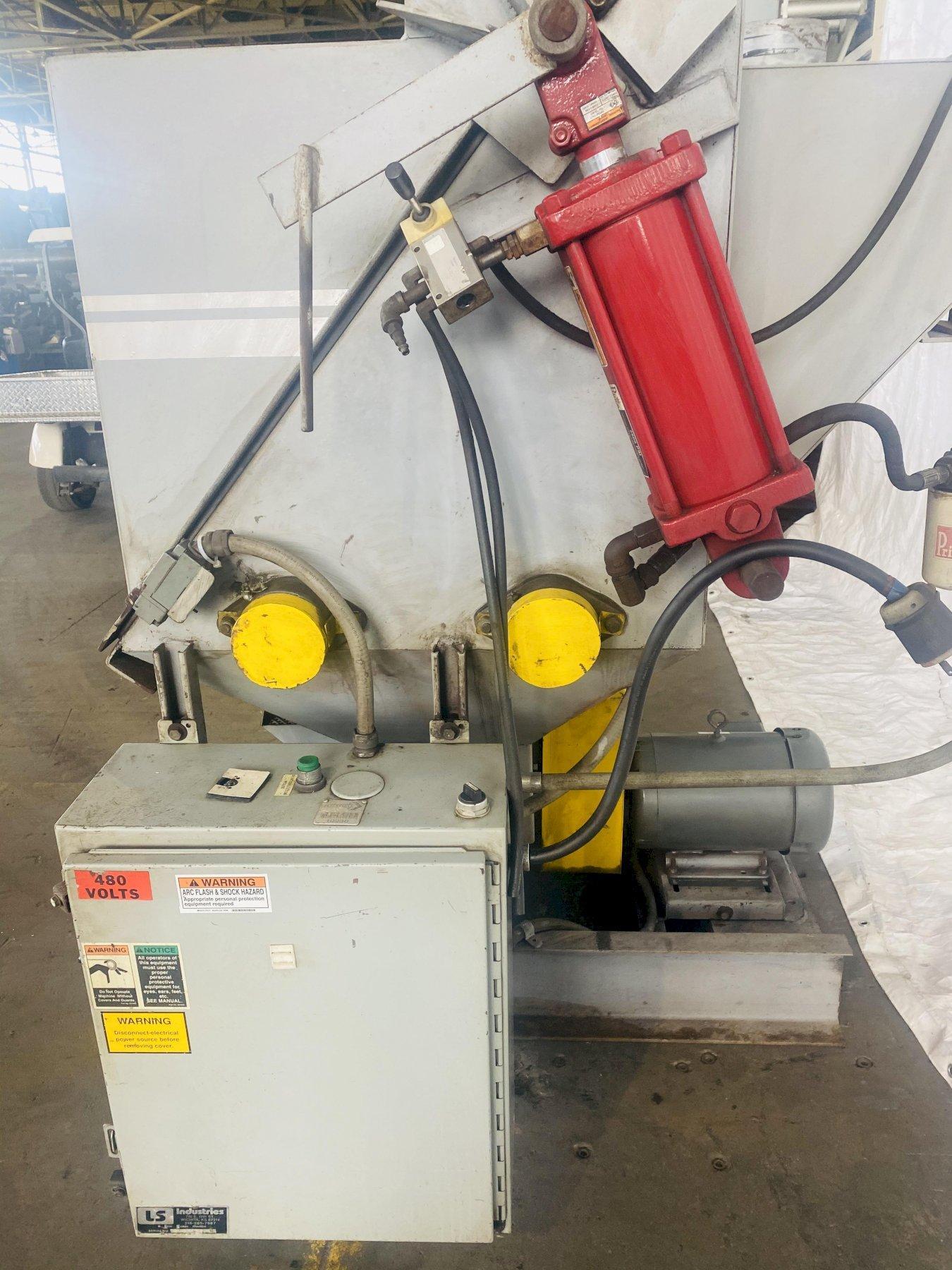 LS Industries Tumble Type Shot Blast Machine | G-2000 Inc.