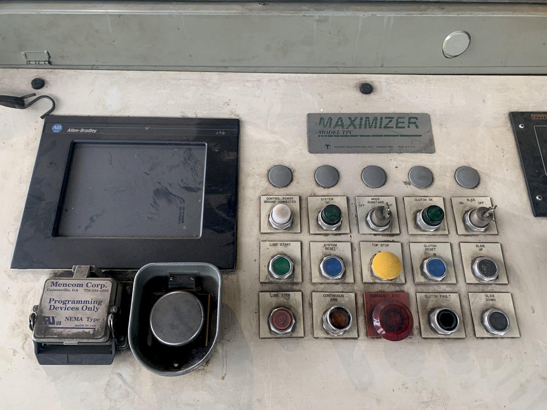 MAXIMIZER CONTROL PANEL CABINET FOR COIL FEED LINE: STOCK #18682