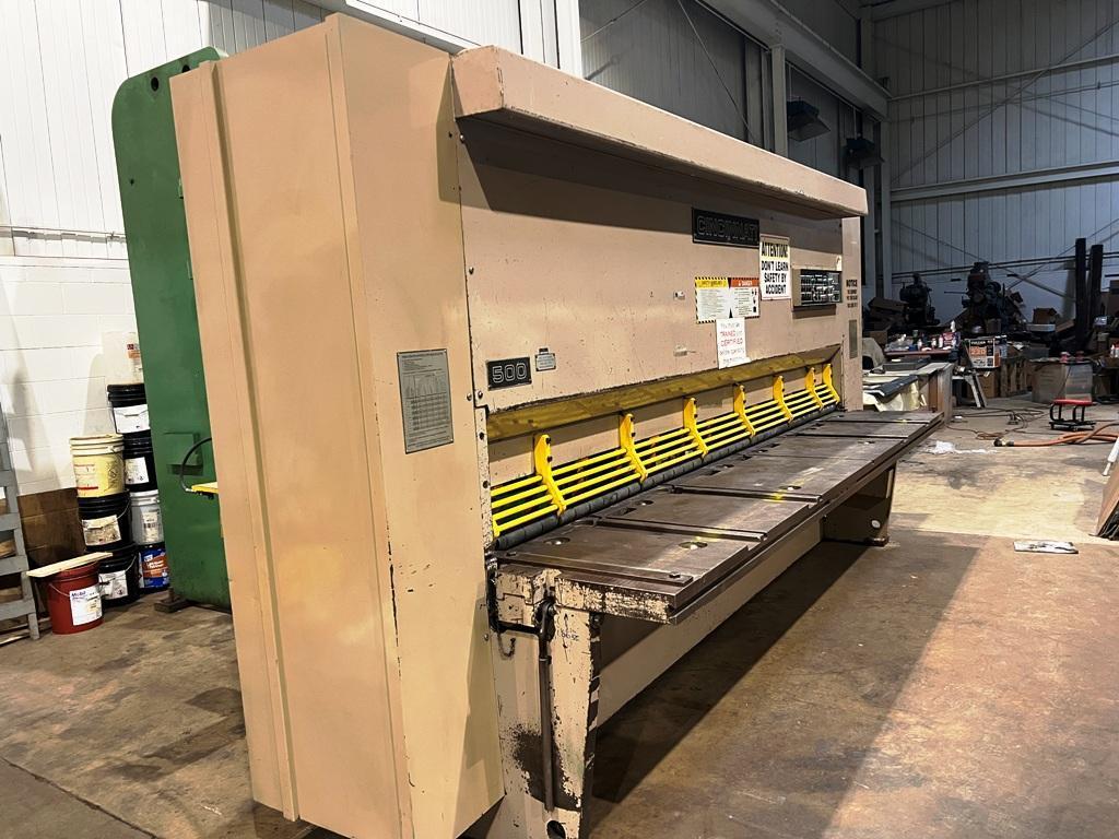 1/2″ X 12′ CINCINNATI MODEL HS 500X12 HYDRAULIC SHEAR | Blumberg ...