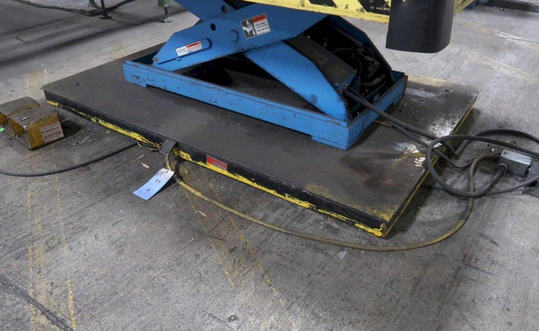 5,000 LB STERLING SCALE PLATFORM SCALE W/ CARDINAL MODEL 708 DIGITAL ...