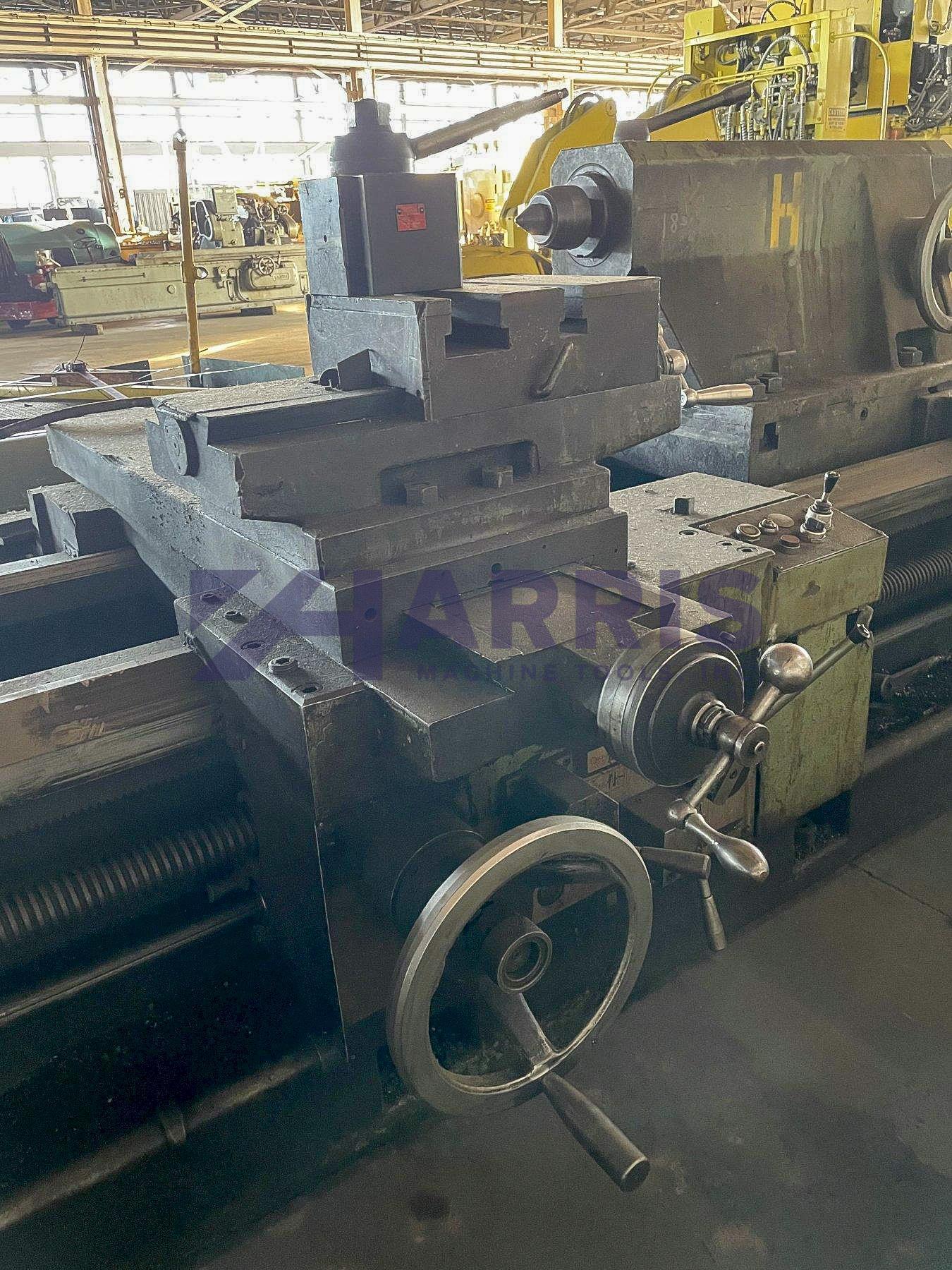 240″ TUDA Engine Lathe, Jumbo 40 Model | Harris Machine Tools