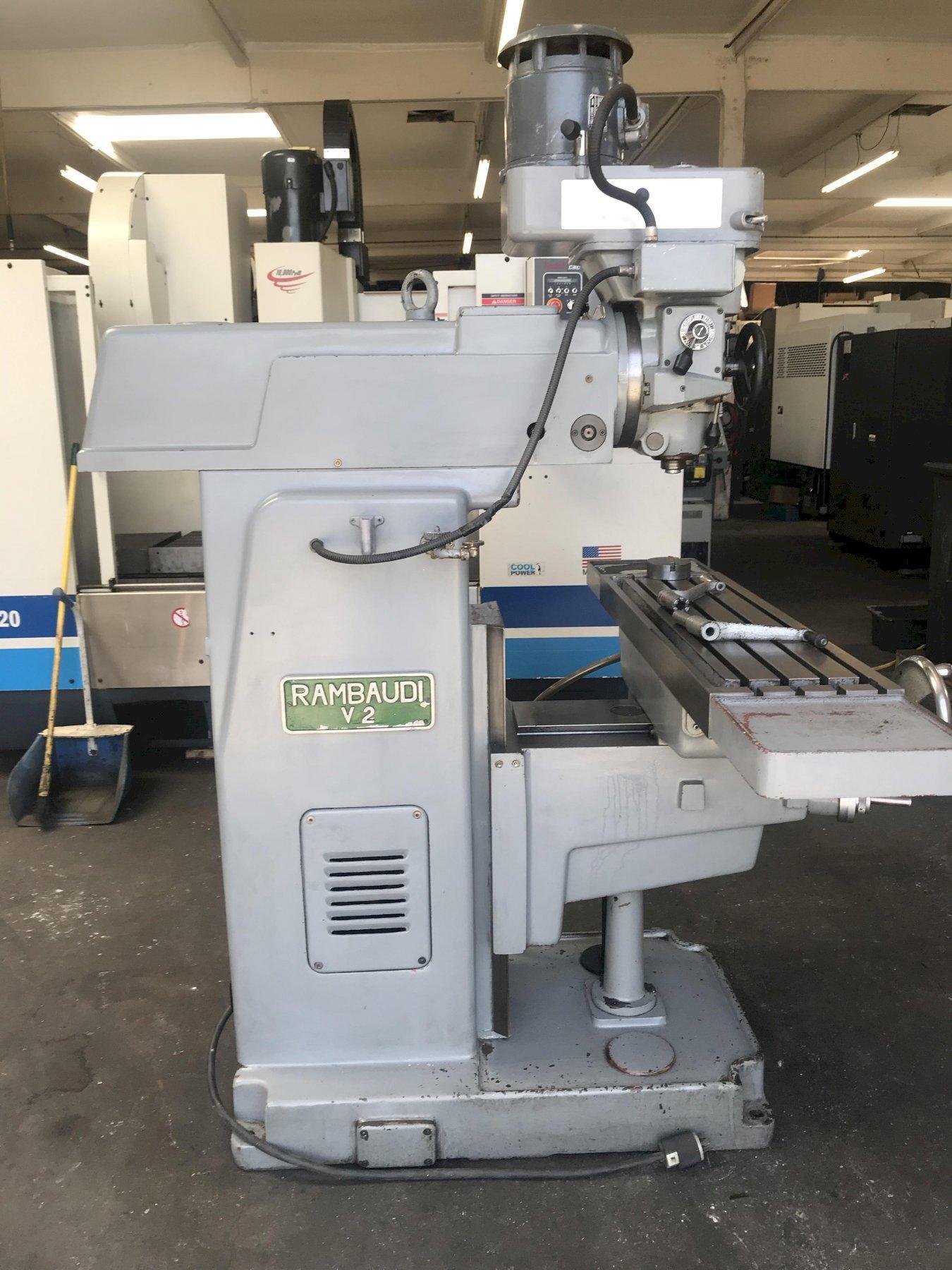 Rambaudi V2 12″x42″ Heavy Duty Vertical Milling Machine | American ...