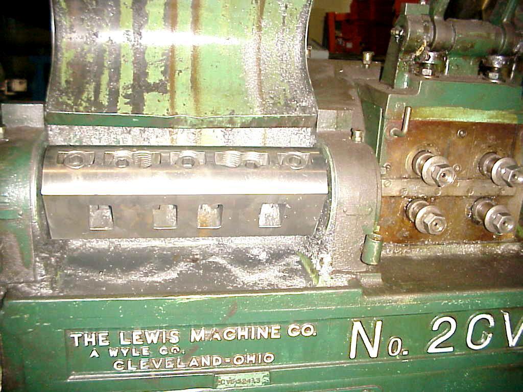 5/16″ Lewis 2CV Straight And Cut Machine | FH Machinery Inc.