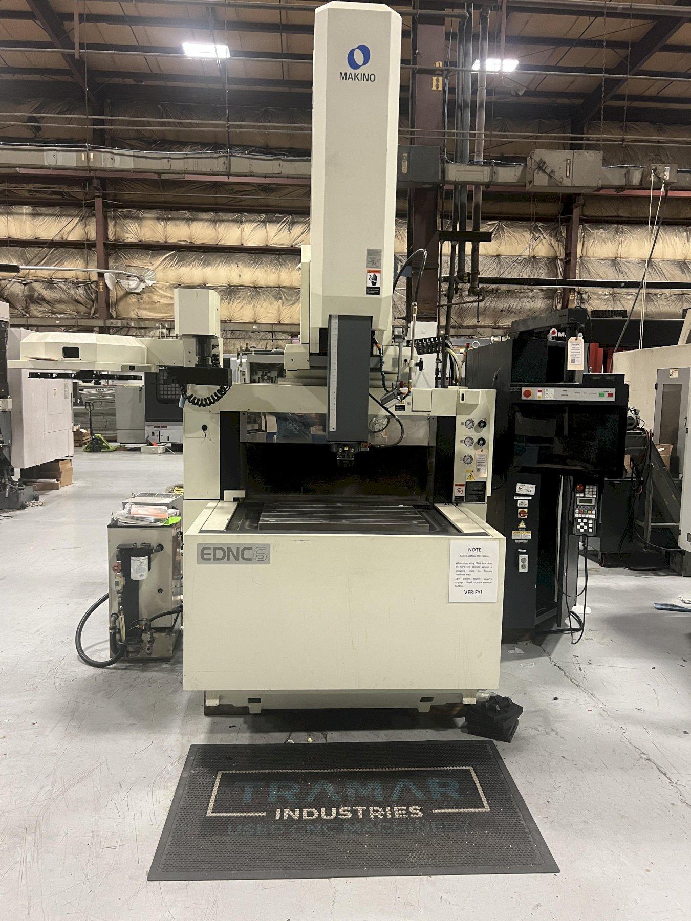 2018 Makino EDNC-6 CNC Sinker EDM For Sale | Tramar Industries