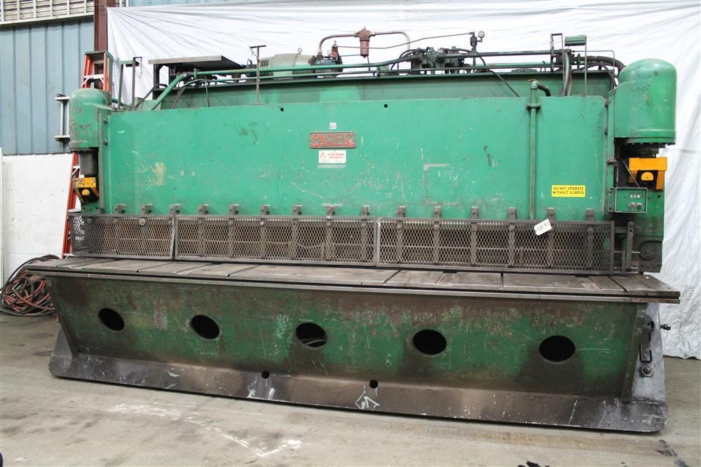 16 X 375 - Shears, Plate | Machine Hub