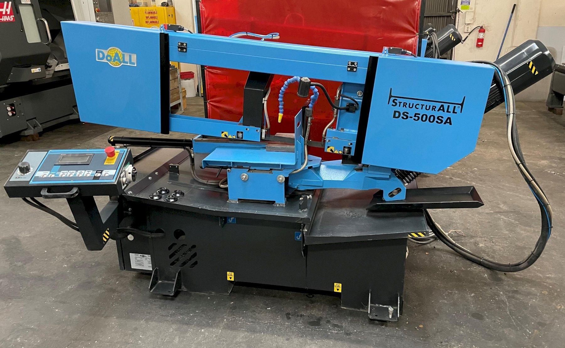 DoAll DS-500SA Dual-Miter 14″ x 20″ Semi Automatic Bandsaw 2018 with ...