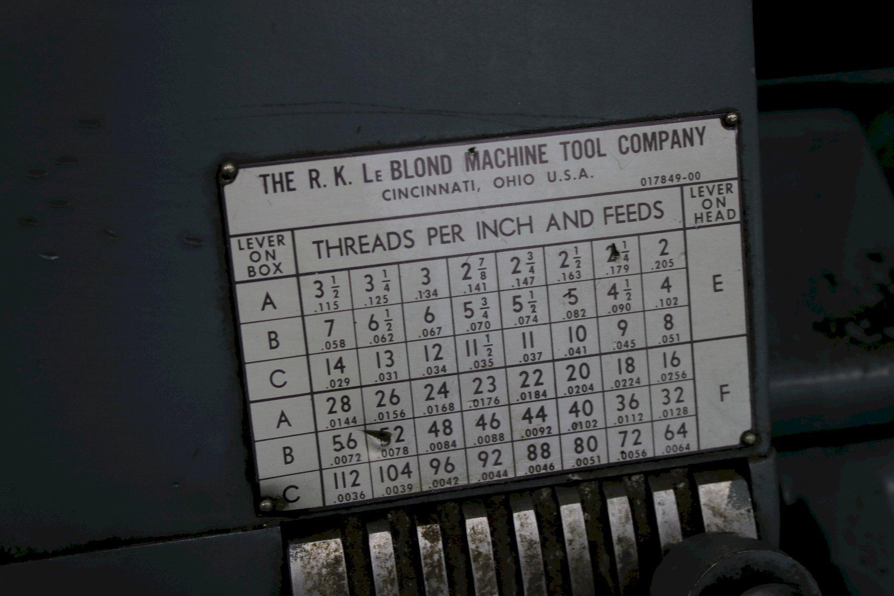LEBLOND - Lathes, Engine | Machine Hub