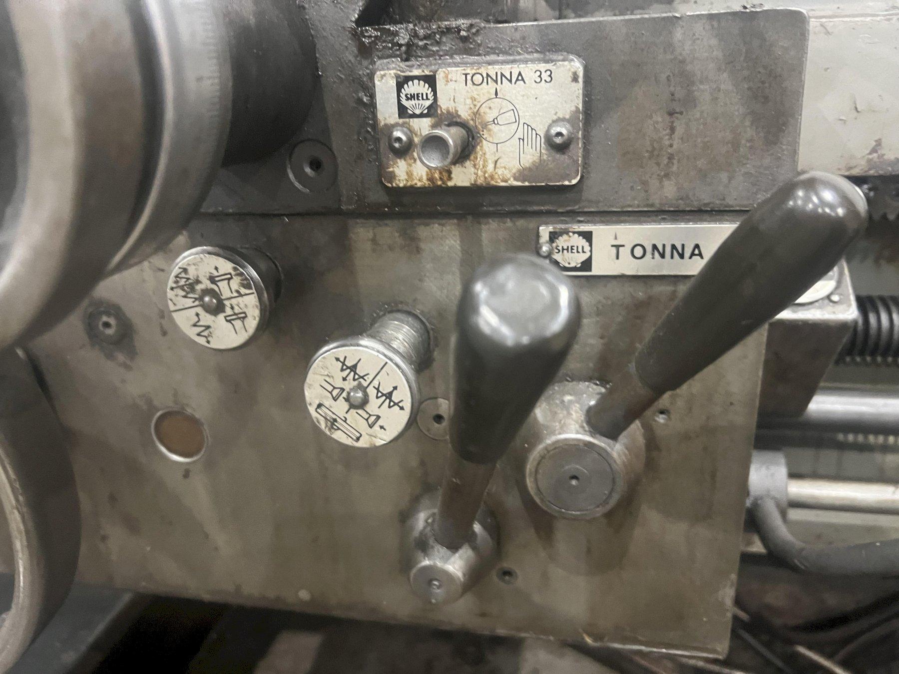 17″ X 80″ CLAUSING COLCHESTER MODEL #17 ENGINE LATHE, 3″ HOLE: STOCK #19820