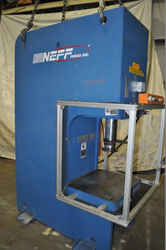 75 TON NEFF HYDRAULIC PRESS | D&D Industries, Inc.