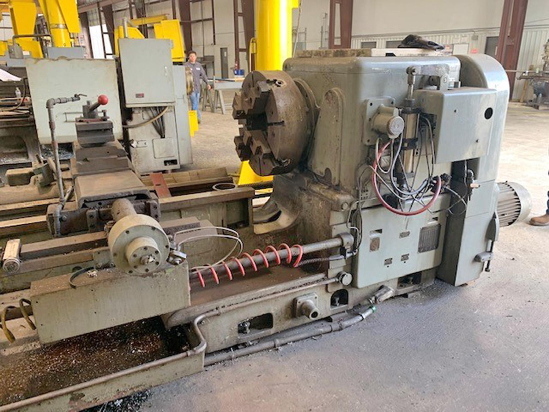 USED, 26″ X 118″ DEAN, SMITH & GRACE MODEL 25P HOLLOW SPINDLE LATHE ...