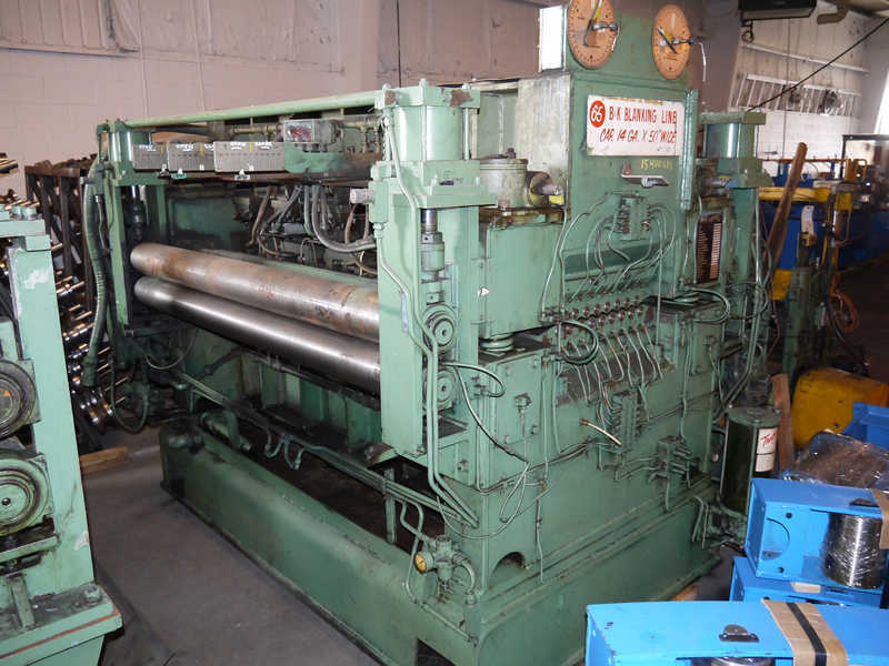 60″ x 0.075″ B & K Coil Leveler | Deer Creek Machinery