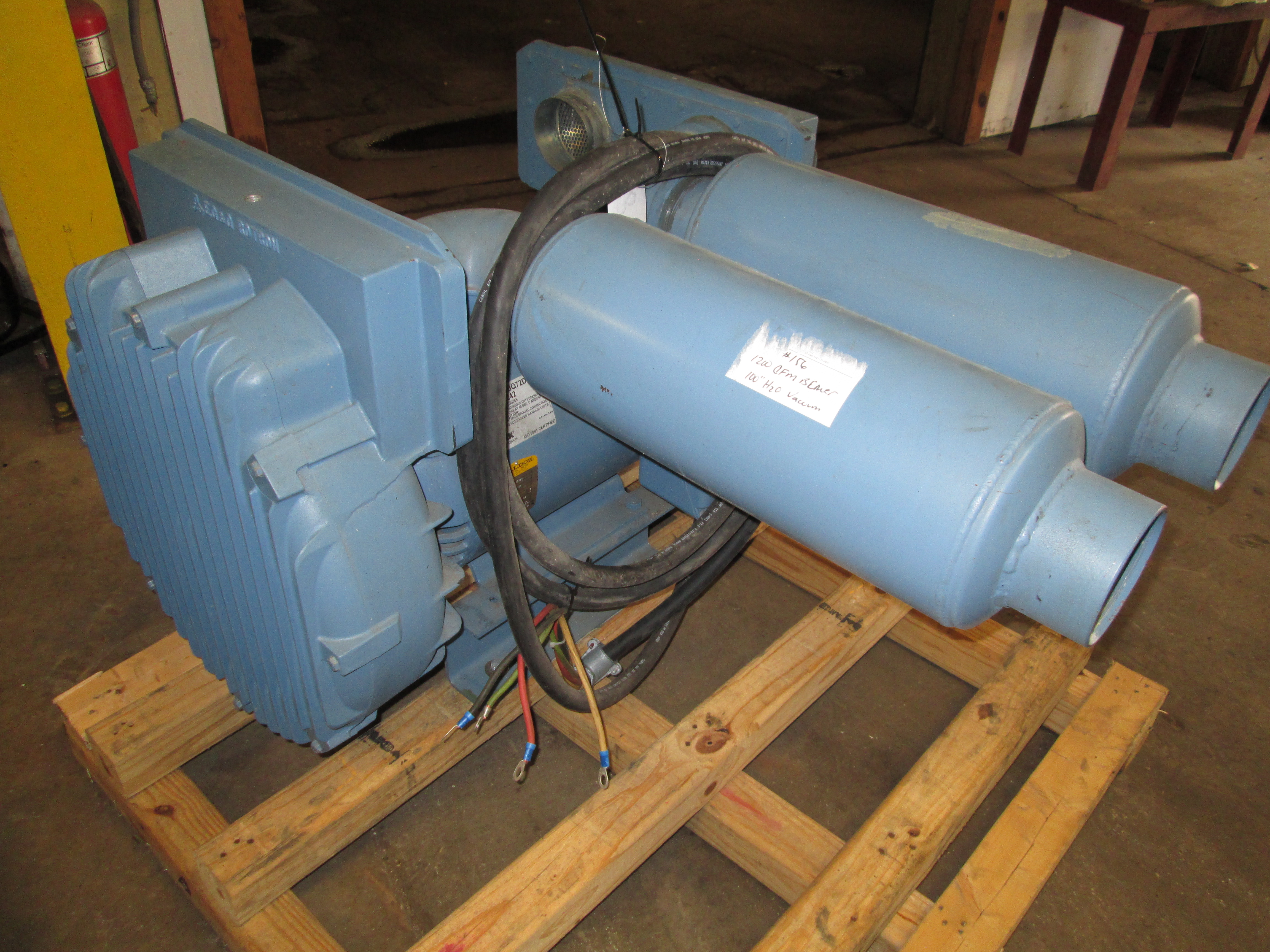 1200 CFM Blower/Vacuum Pump | Deer Creek Machinery