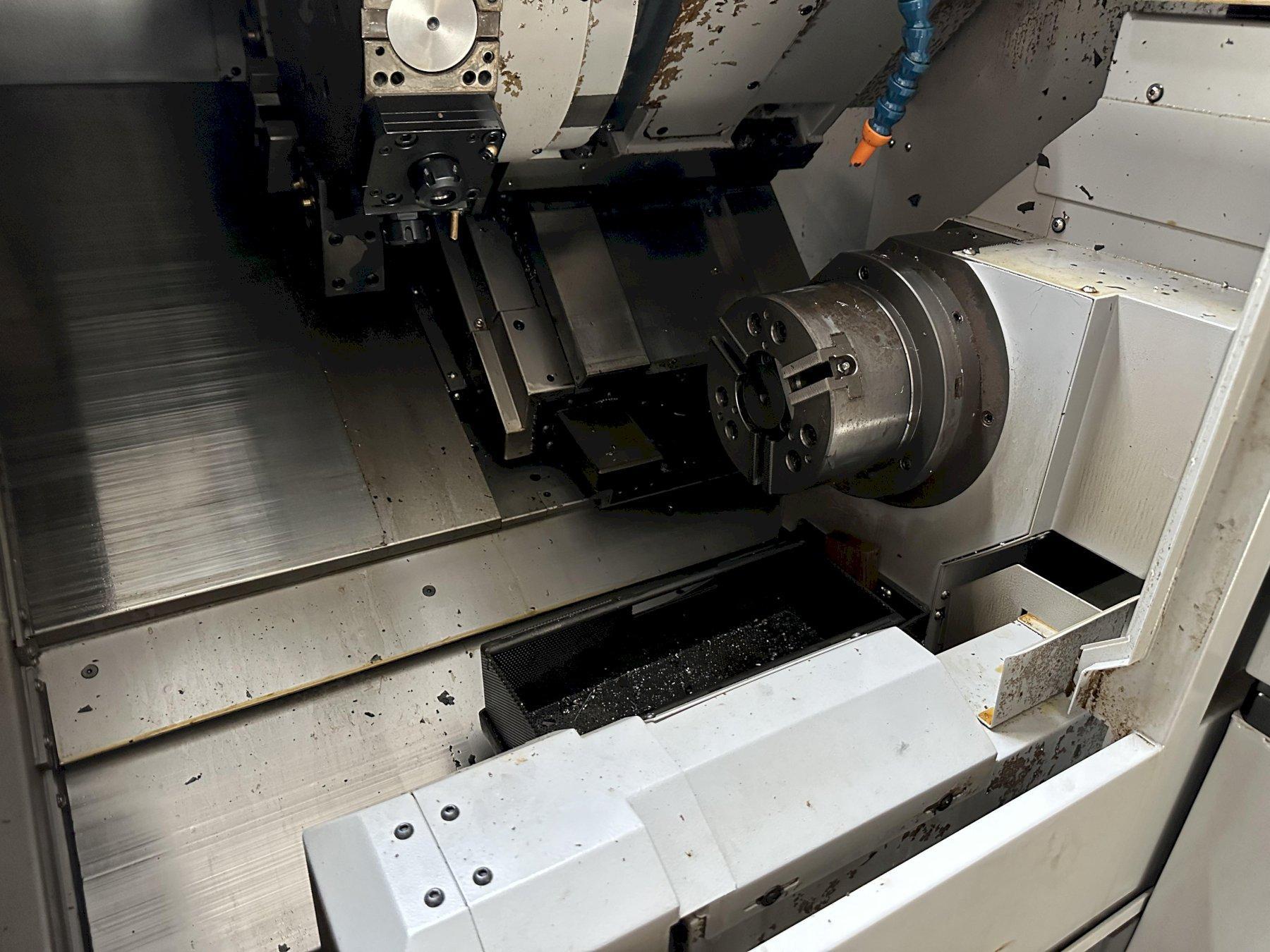 Tsugami M08SY-II 2019 Turning Center Y-Axis Sub spindle LNS Chip Conveyor (4) Live Tools ...