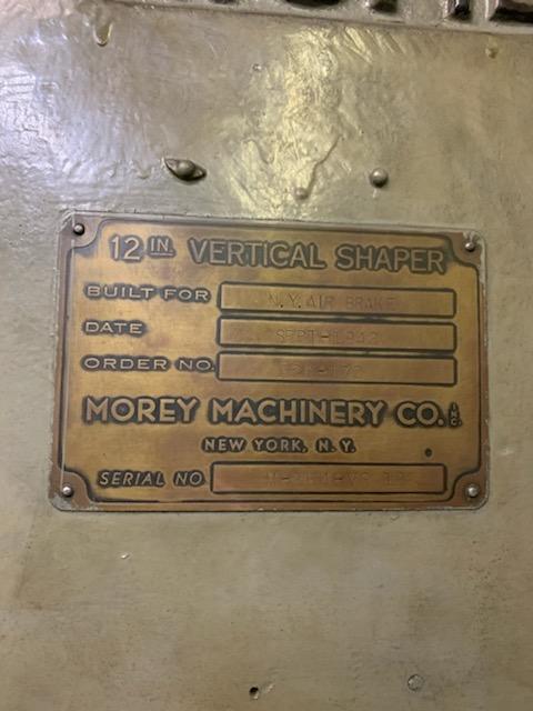 12″ MOREY 12M VERTICAL SLOTTER. STOCK # 0416121 | G-2000 Inc.