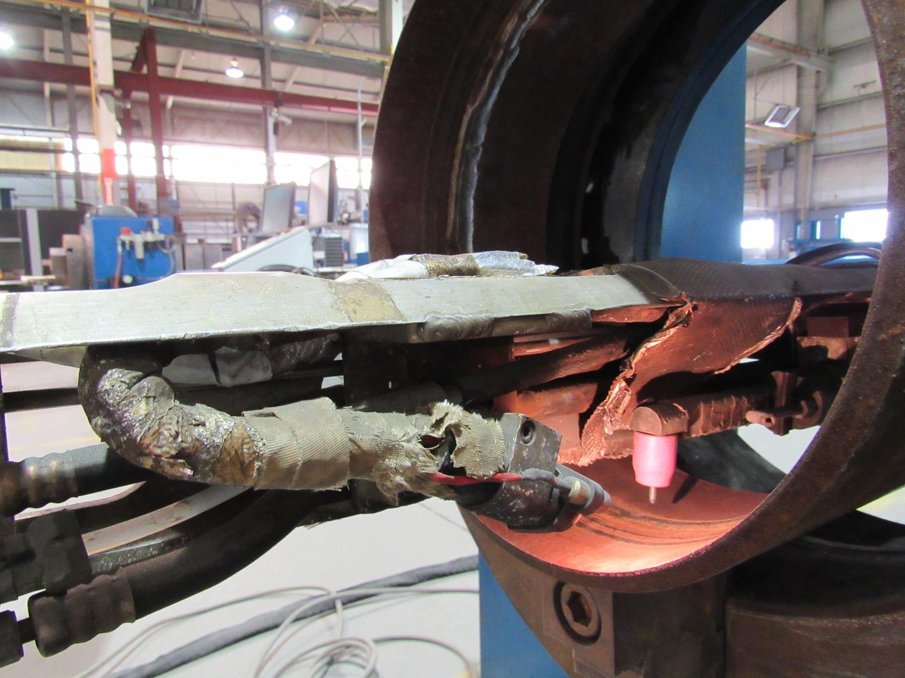 USED, 42′ TRIPULSE DUAL HOT WIRE GTAW PIPE CLADDING SYSTEM | Harris ...