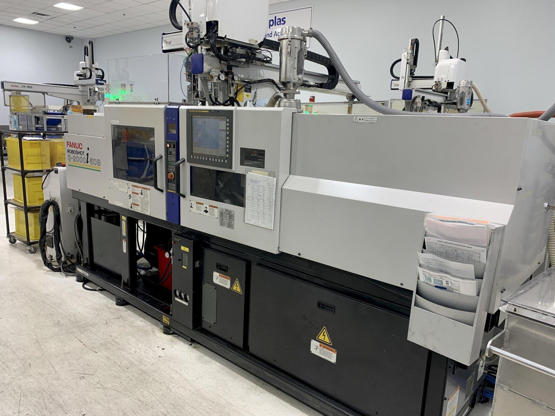Fanuc Robotshot Used S2000-i50B Injection Molding Machine, 55 US ton ...