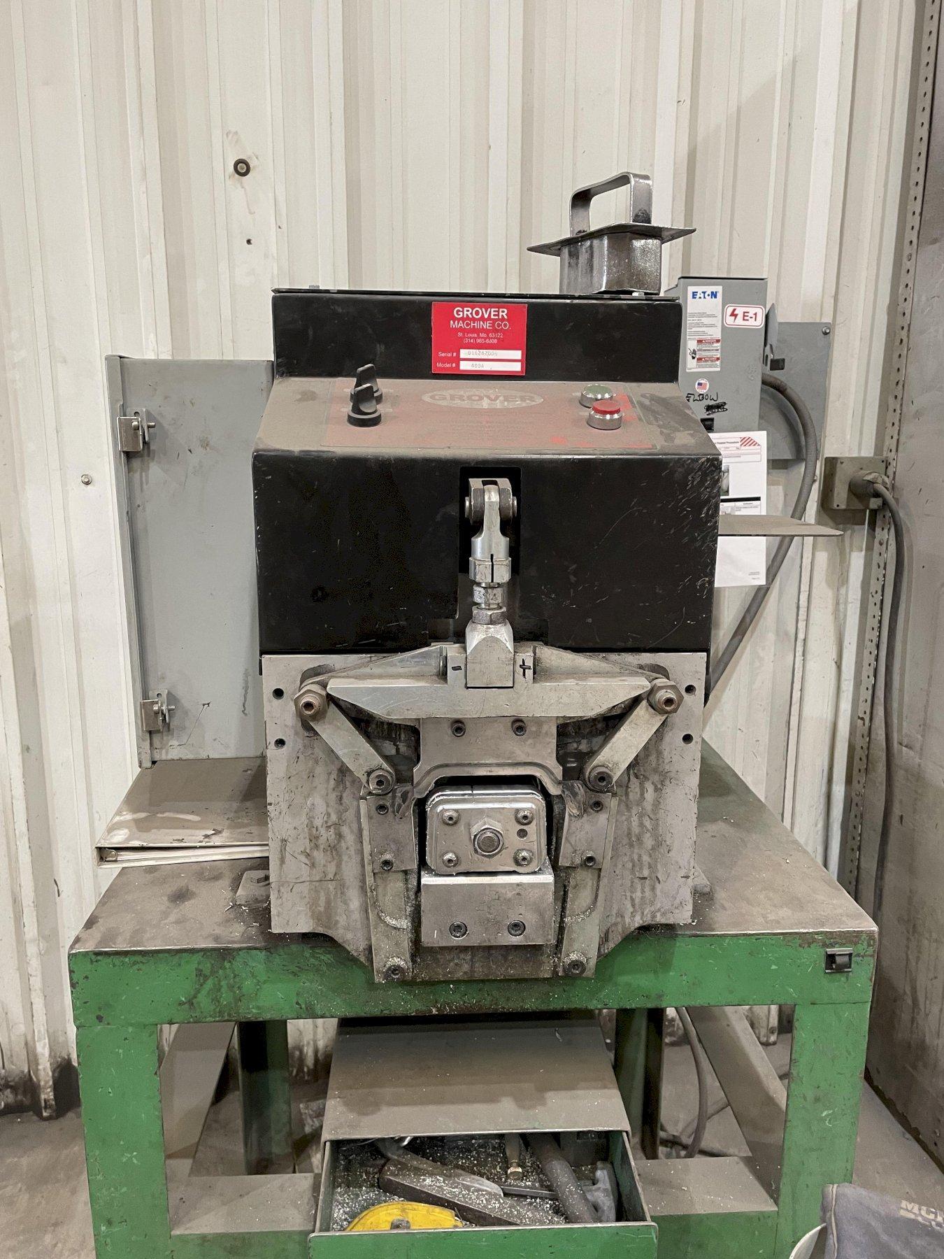 3″ X 4″ GROVER MODEL #400A DOWNSPOUT ELBOW BENDING MACHINE: STOCK #1888