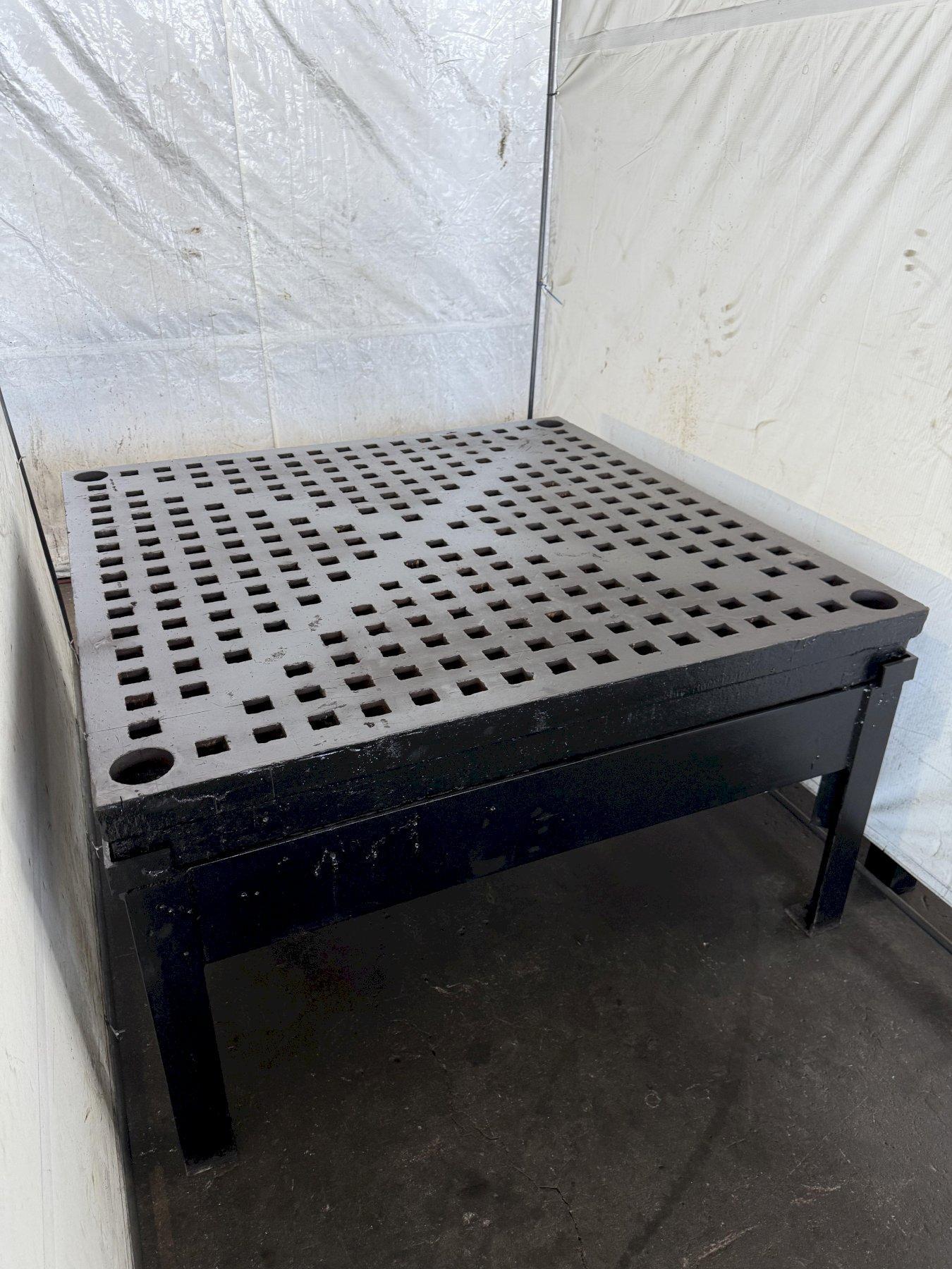 60″ X 60″ X 36″H ACORN WELDING TABLE W/ STAND. STOCK # 0340425. | G ...