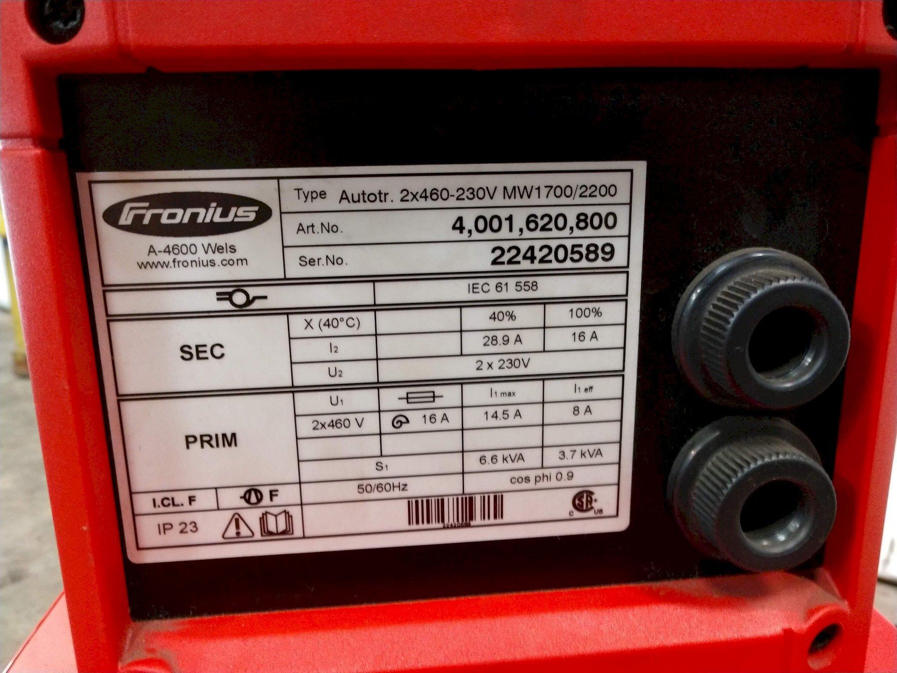 FRONIUS KD7000 - Wire Feeders | Machine Hub