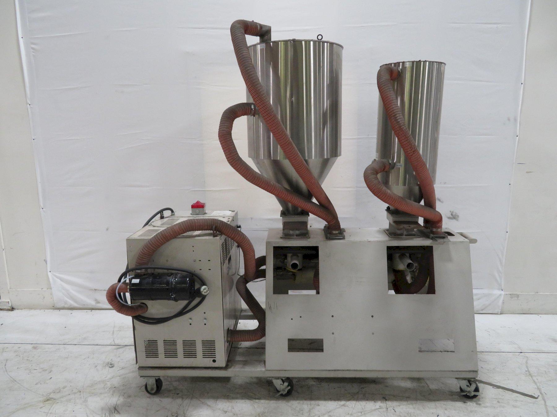 AEC Used AD30-F Dual Hopper Material Dryer, Desiccant, Approx. 30 lbs ...