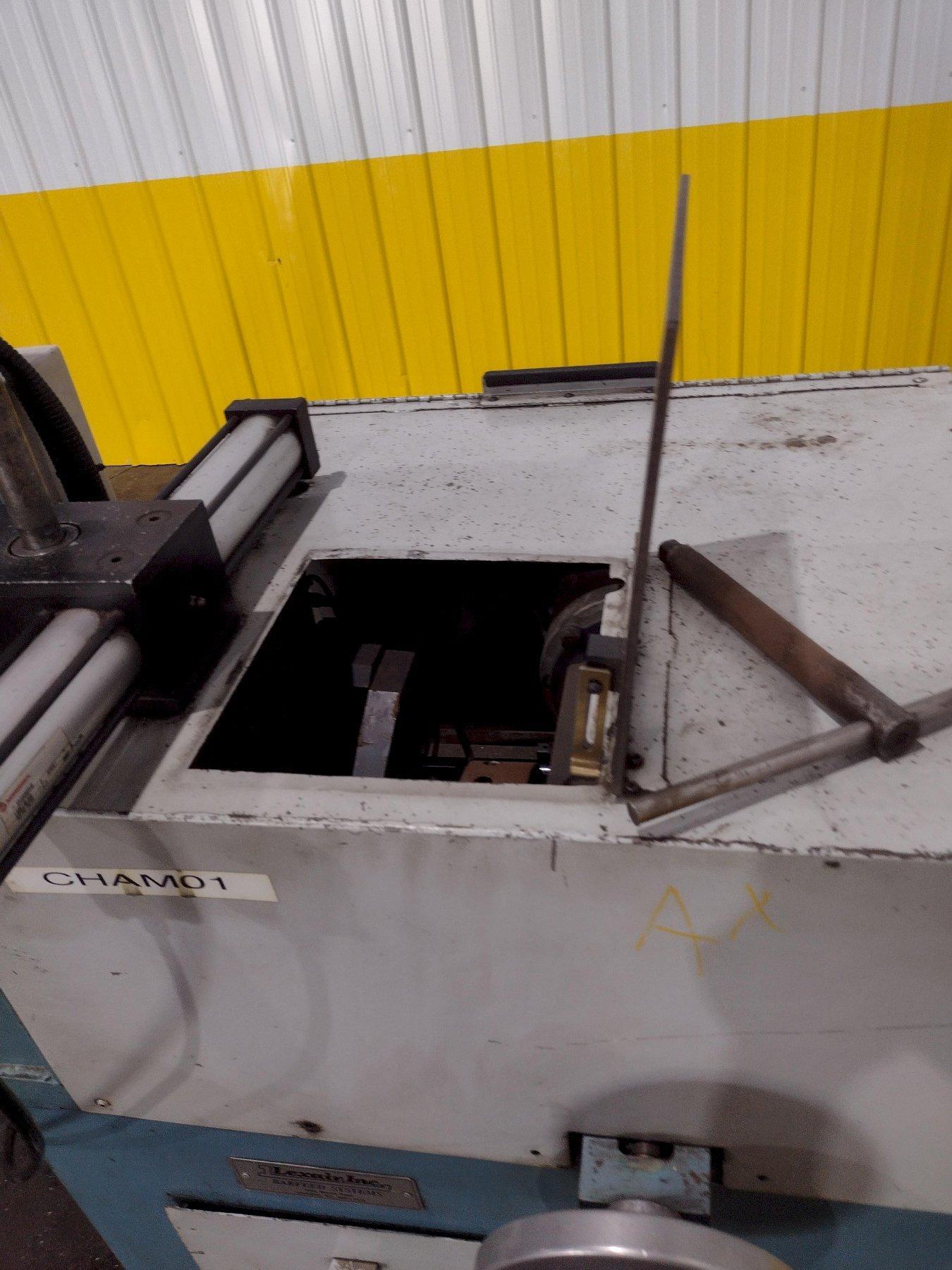 3″ LNS MODEL #76-JB-3 AUTOMATIC BAR CHAMFERING MACHINE: STOCK #19034