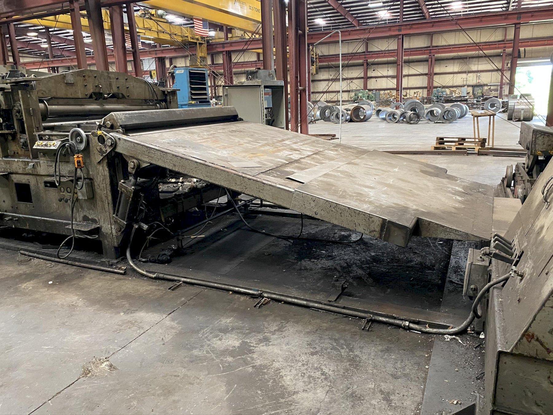 72″ X .109″ X 40,000 LB IOWA PRECISION SLEAR #2: STOCK #13306