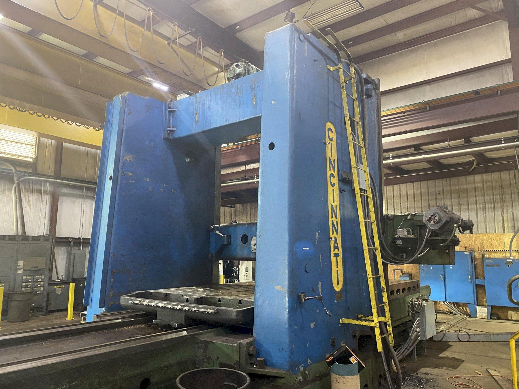 92″ X 204″ CINCINNATI-HYPRO DOUBLE SIDED PLANER MILL. STOCK # 1061421 ...