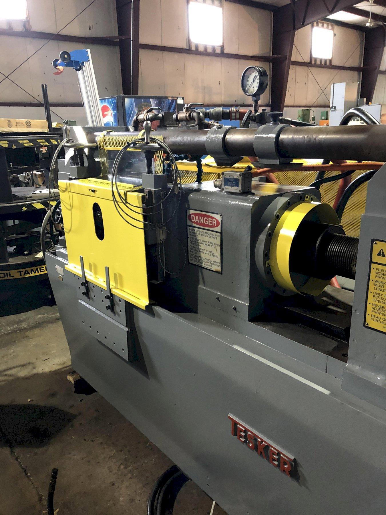 Tesker 630 Cylindrical Die Thread Roller | FH Machinery Inc.