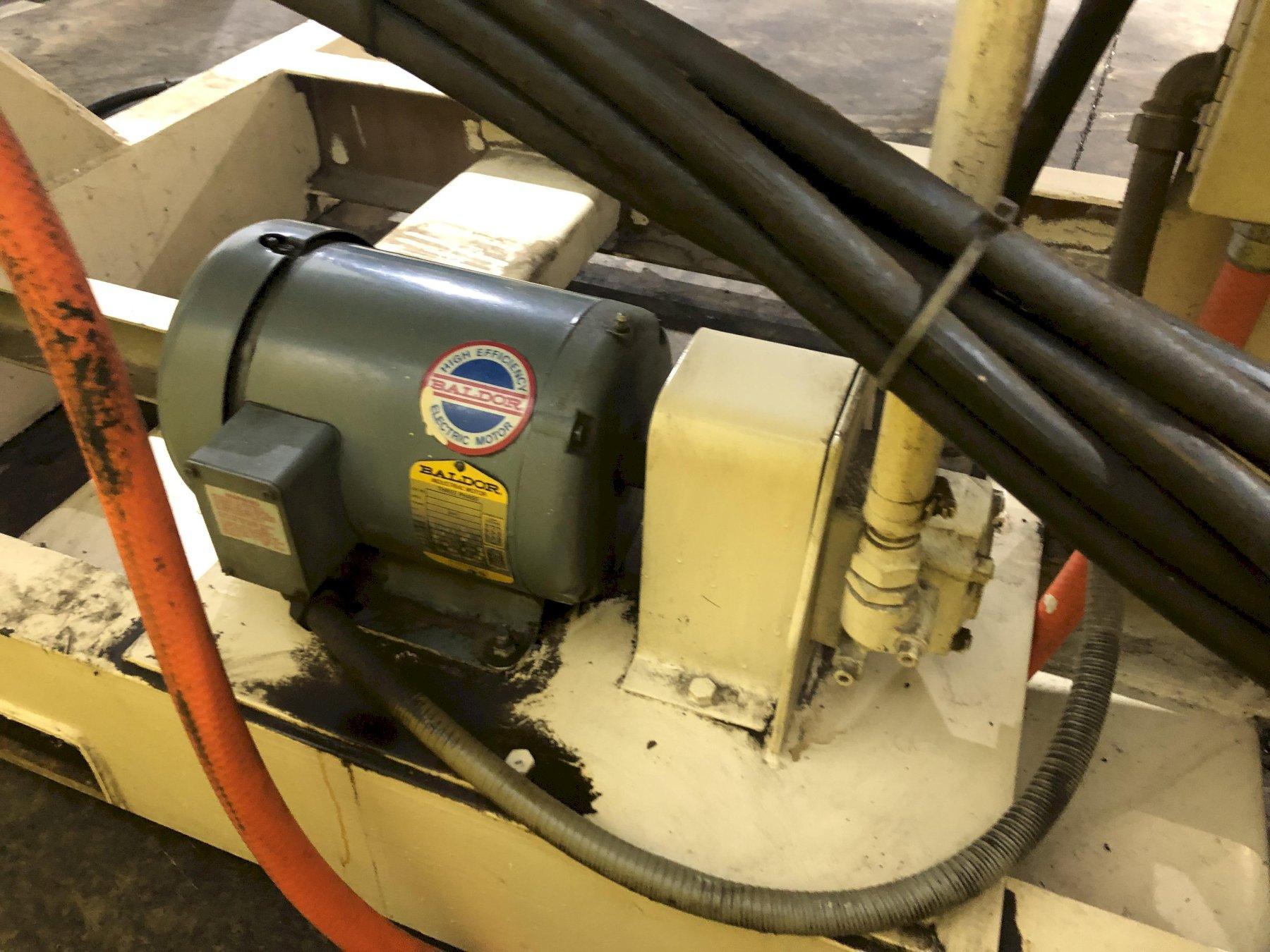 6,000 LBS X 72” PAYNE ROTARY PALLET INVERTER / FLIPPER MACHINE: STOCK ...