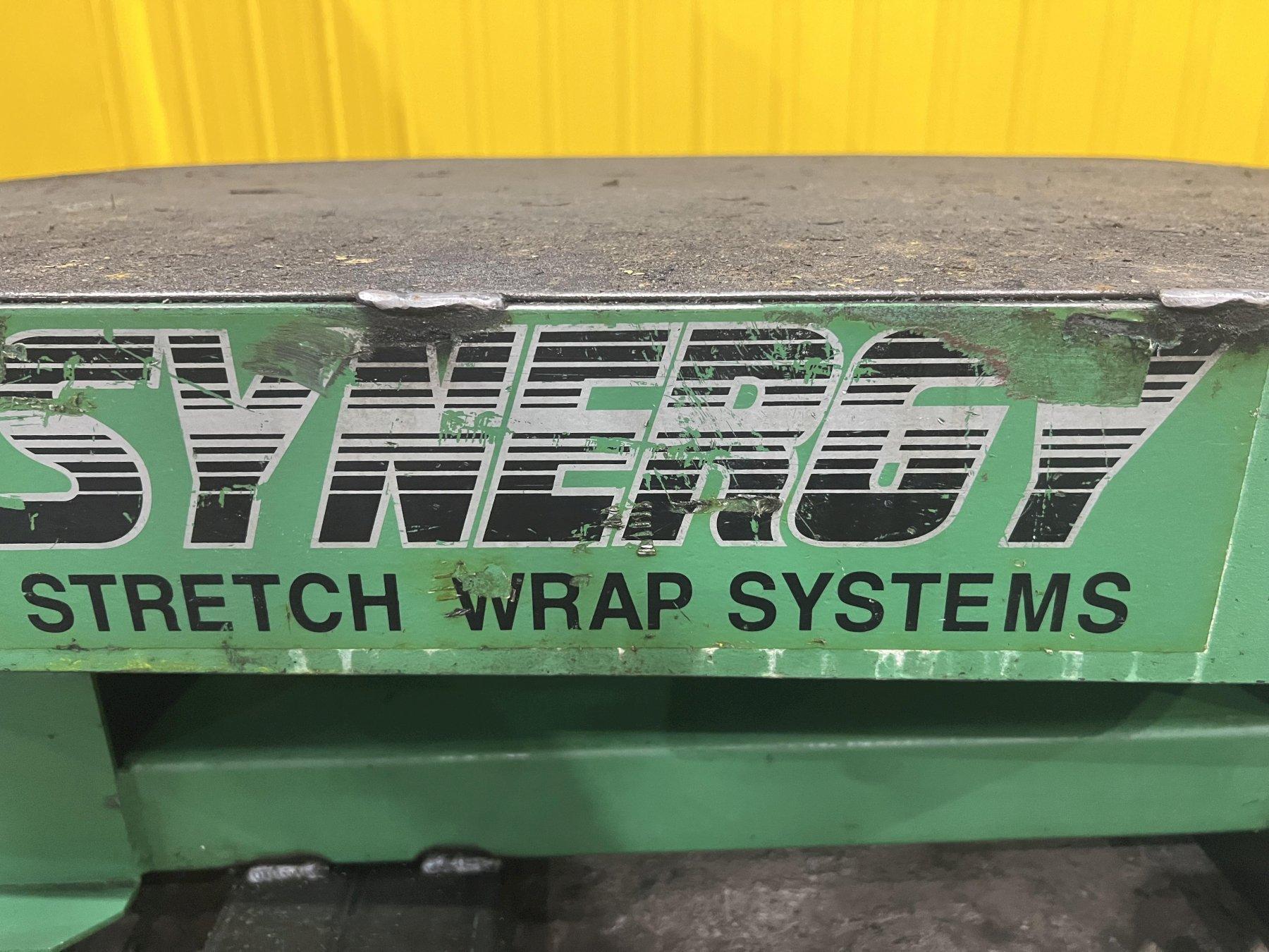 48″ X 48″ SYNERGY LOW PROFILE ROTARY STRETCH WRAP MACHINE: STOCK #20384