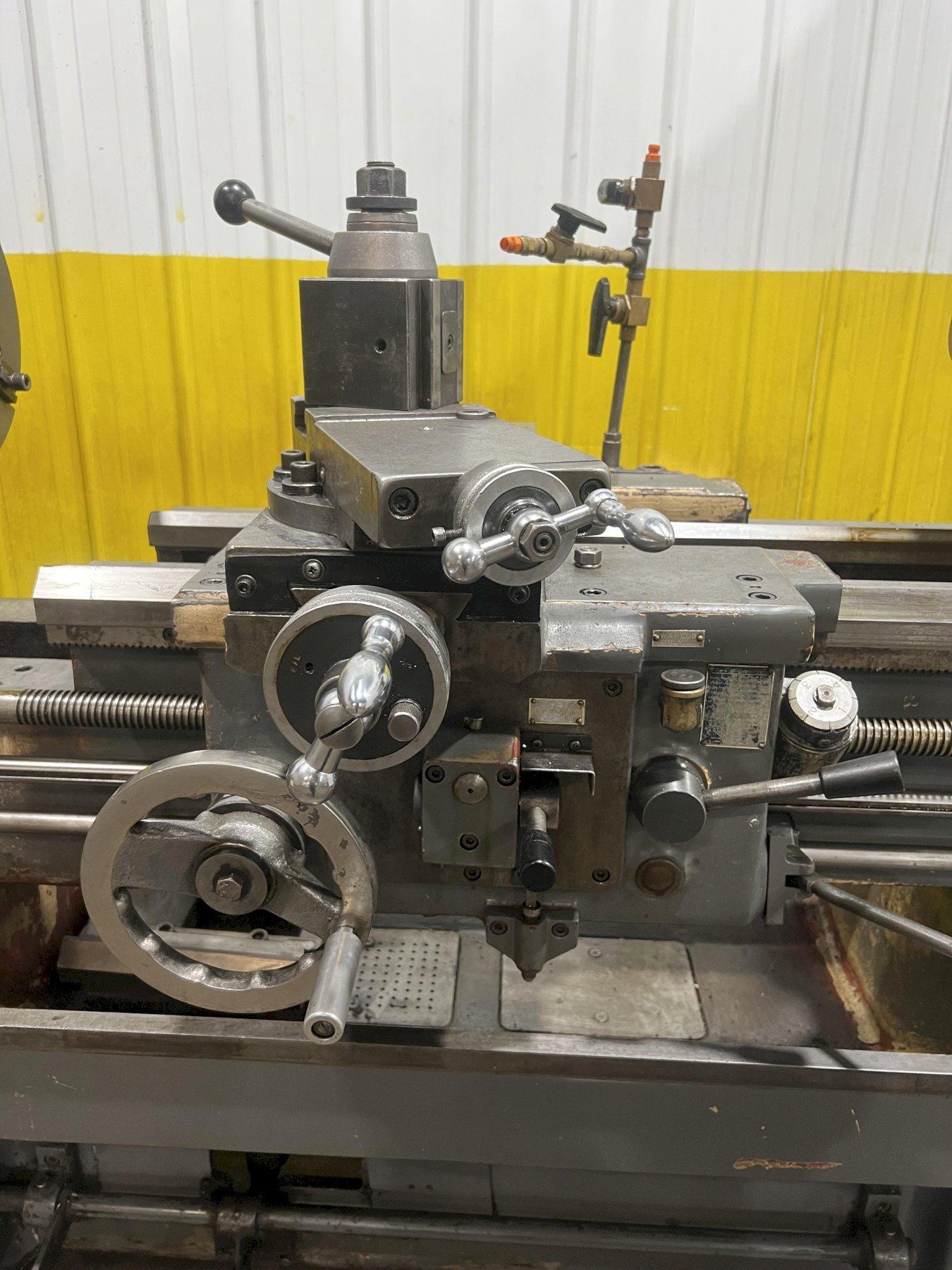17″ x 40″ WEBB MODEL #WL-435 GAP BED ENGINE LATHE, 2-1/16″ HOLE: STOCK ...