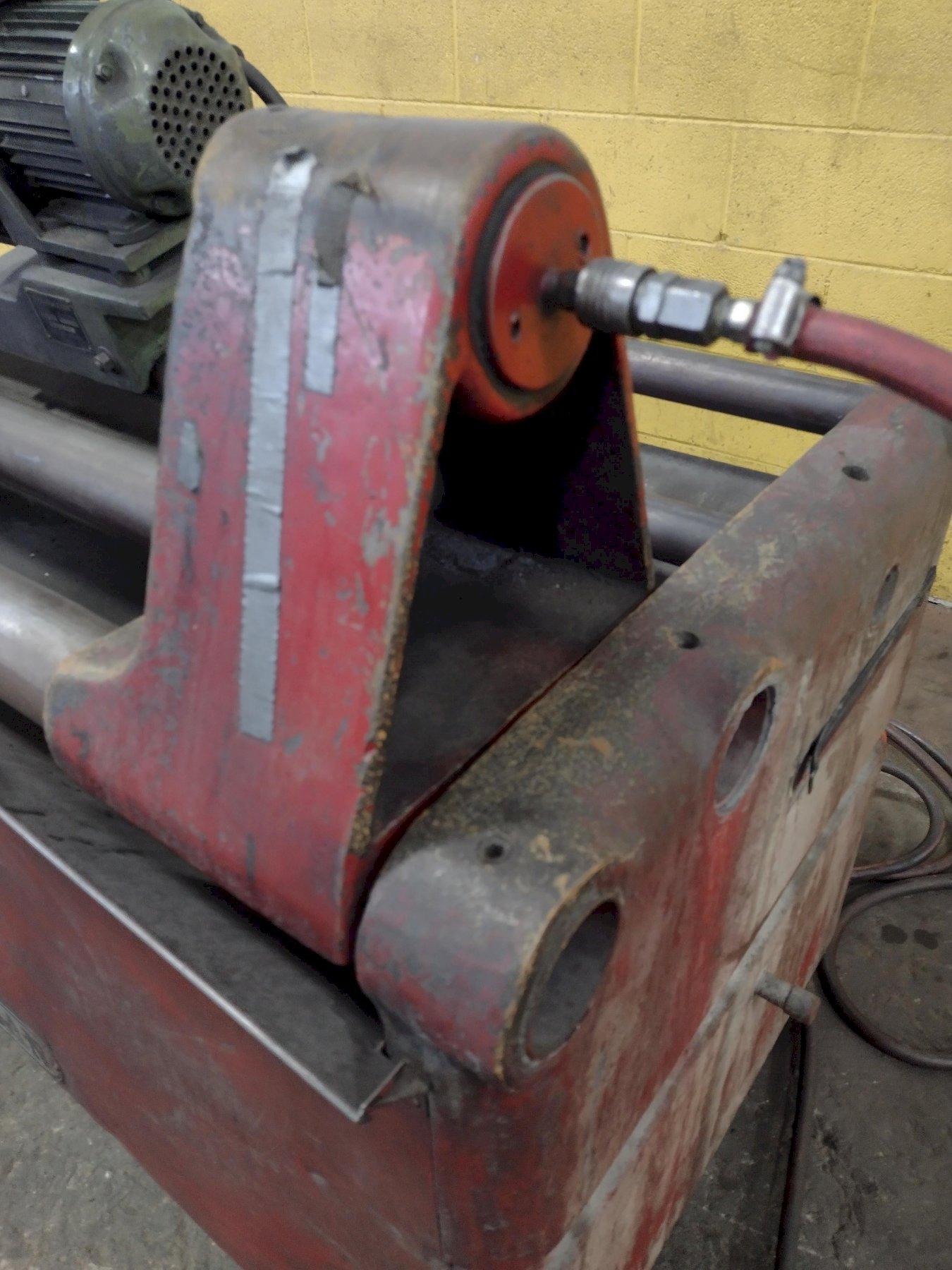 48″ STORM VULCAN POWERED BELT GRINDER / POLISHING MACHINE: STOCK #17880