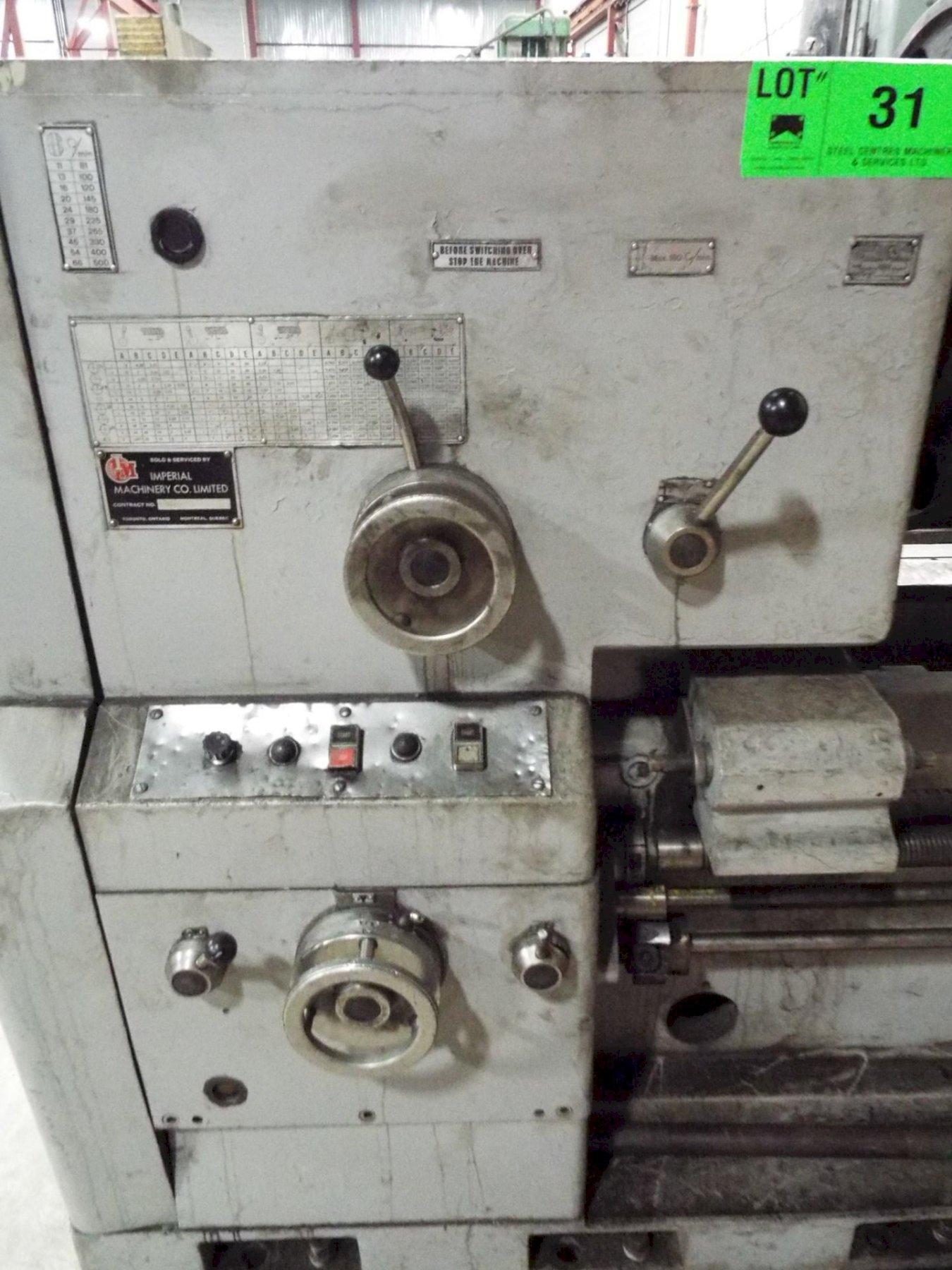 40″ X 150″ SIRCO GAP ENGING LATHE: STOCK 12424