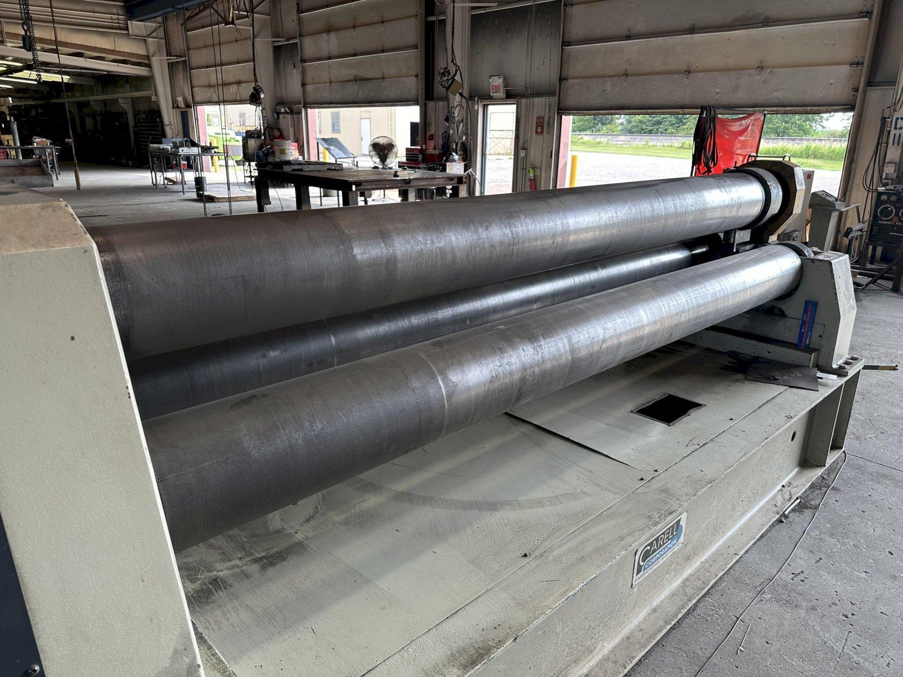 10′ X 1/2″ IMCAR SIHR-12/5 3 ROLL HYDRAULIC DOUBLE PINCH PLATE ROLL ...