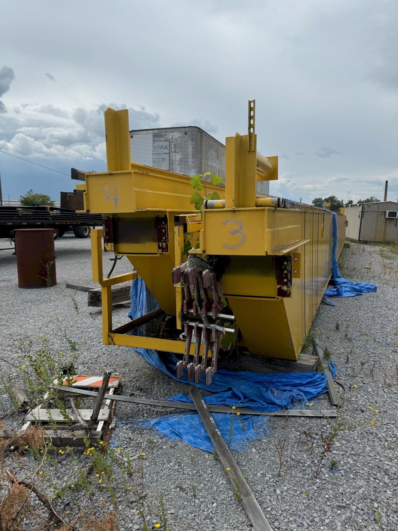 50 TON X 66′ DESHAZO DOUBLE GIRDER OVERHEAD BRIDGE CRANE(NEW IN 2011 ...