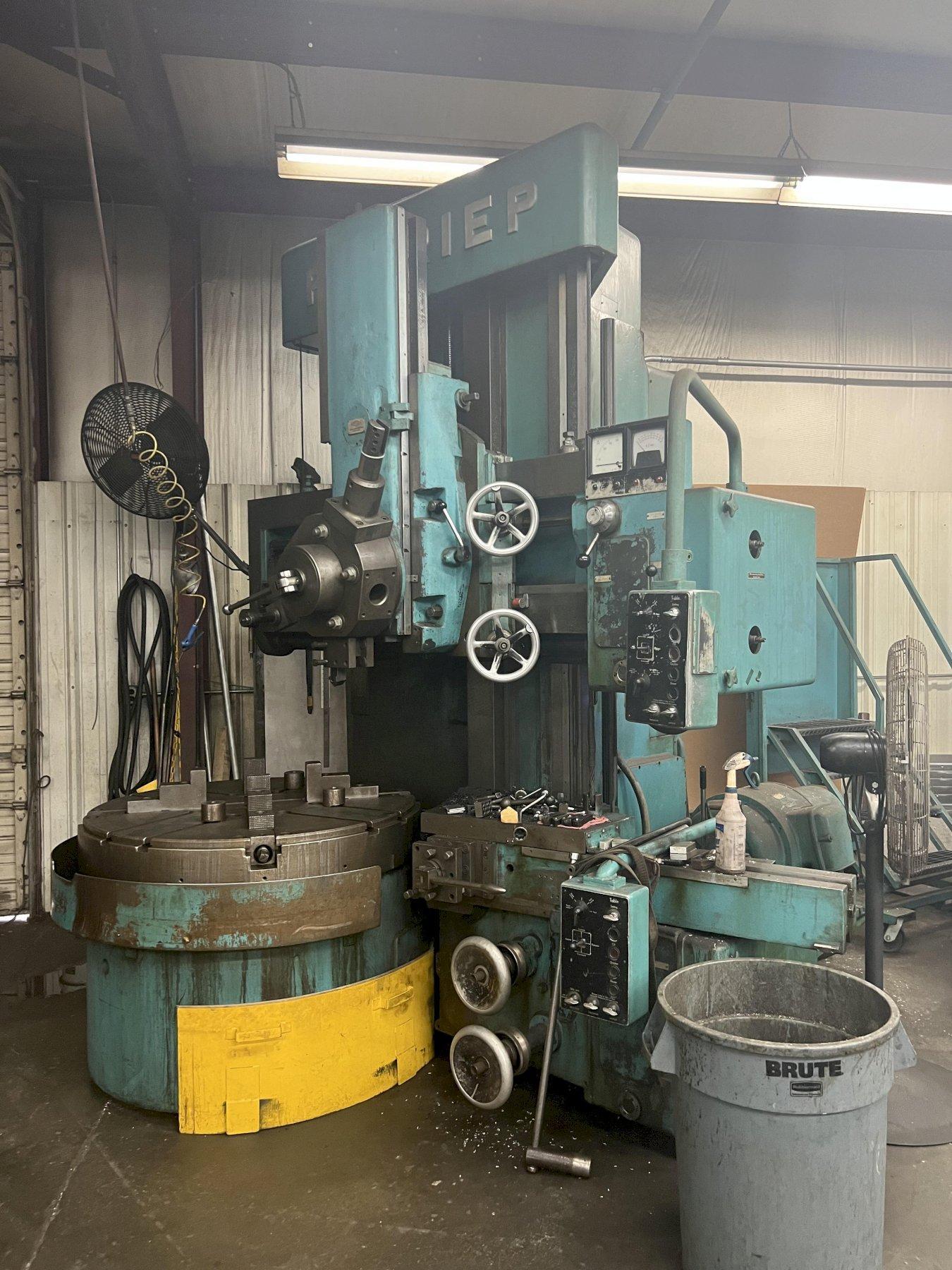 48″ FRORIEP VERTICAL TURRET LATHE (VTL): STOCK #17874