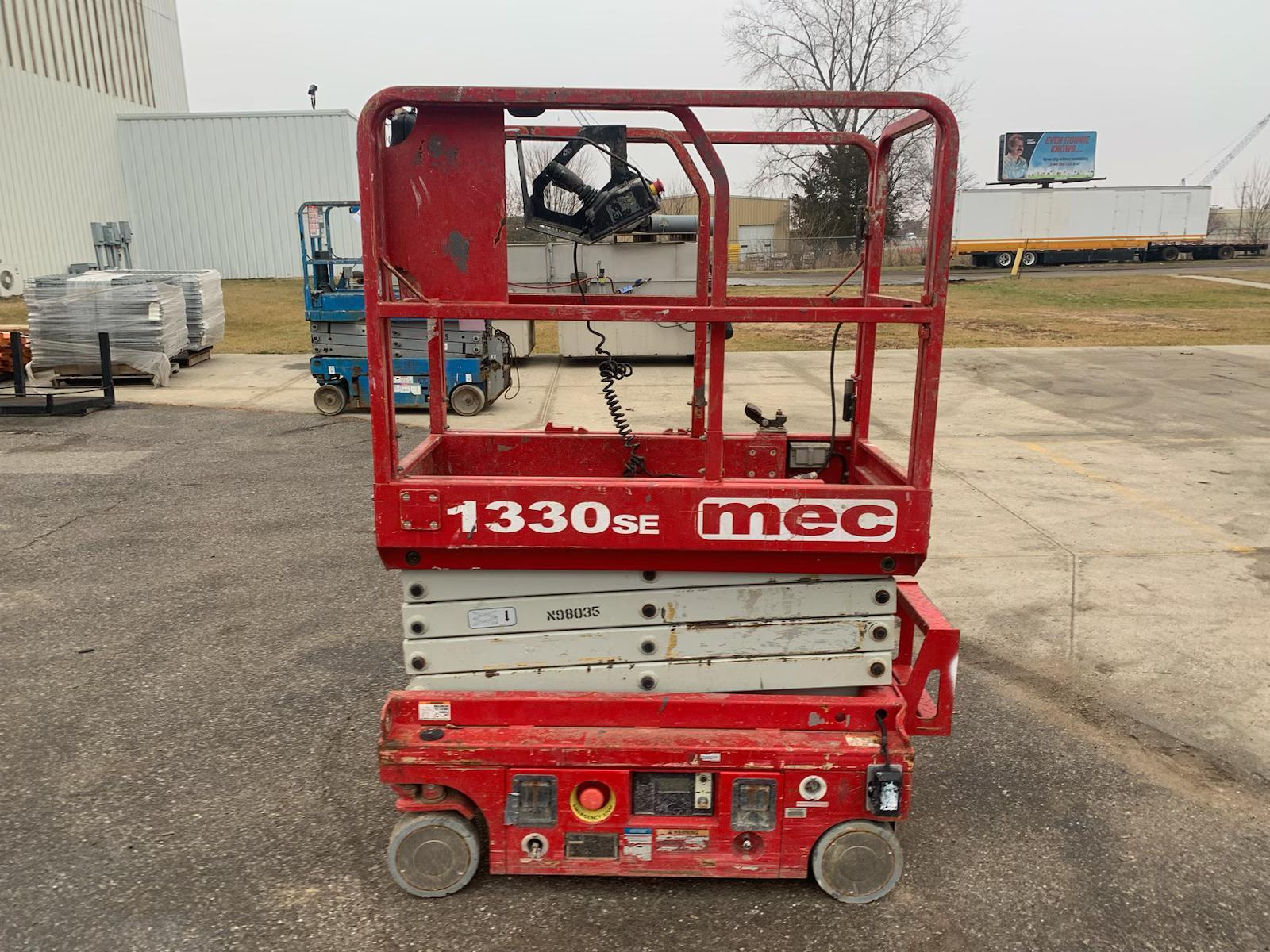 1 – PREOWNED MEC SCISSOR LIFT, MODEL #:1330SE, S/N: 16300479 | Smith ...