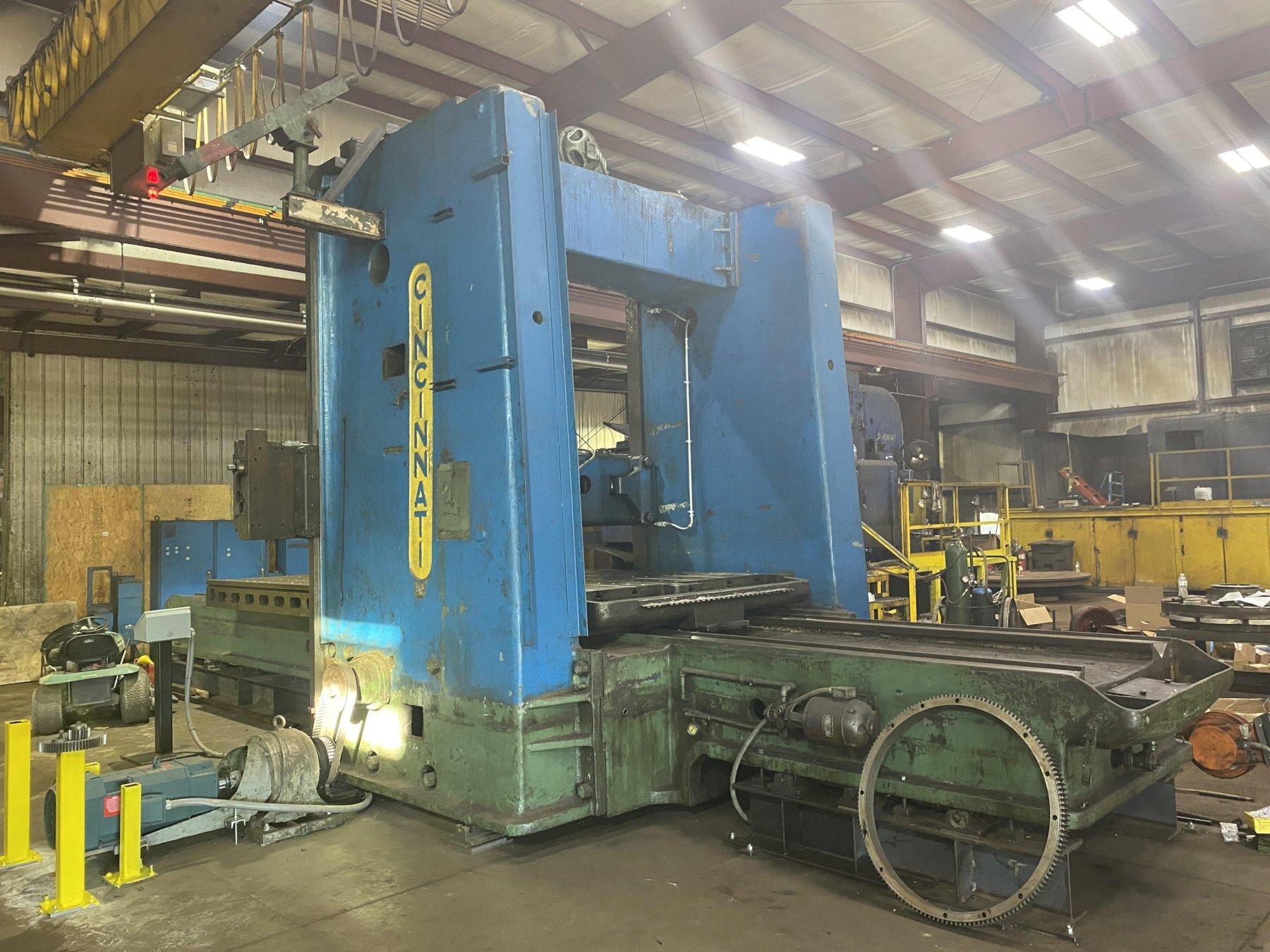 92″ X 204″ CINCINNATI-HYPRO DOUBLE SIDED PLANER MILL. STOCK # 1061421 ...
